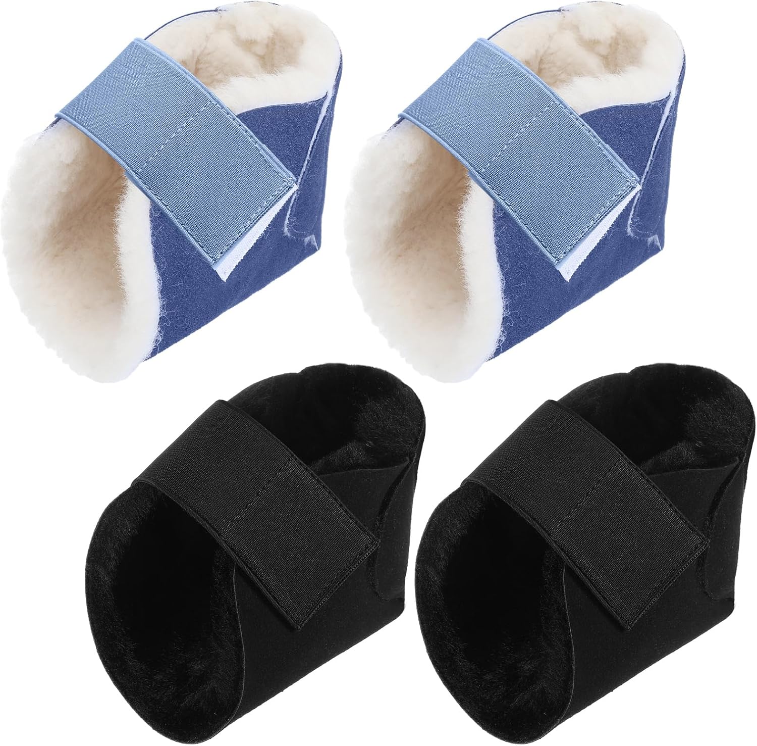 Amazon.com: Jeere 2 Pairs Heel Protector Boot Sheepskin Heel Protectors ...