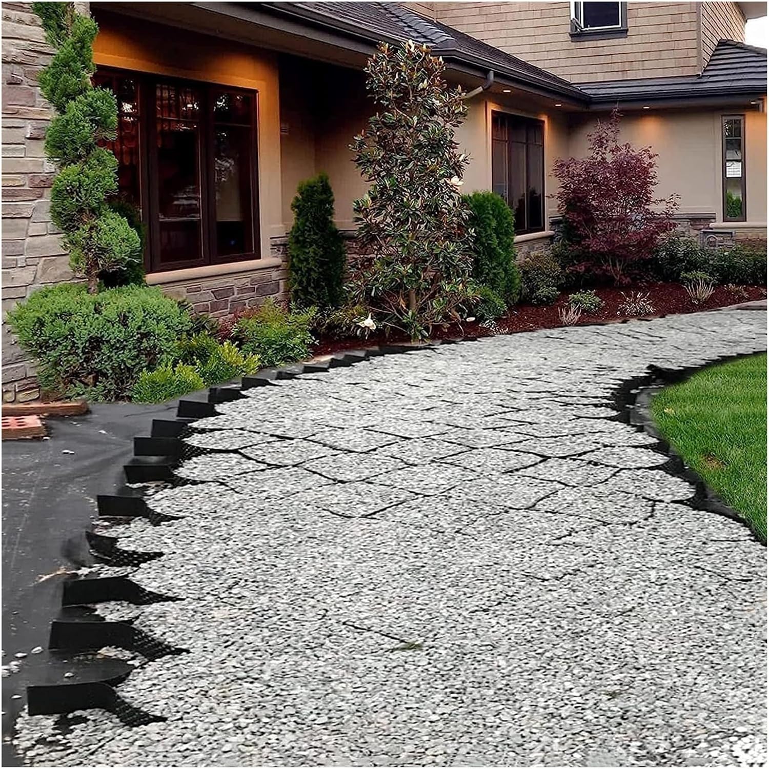 Amazon.com : FLOAPA Underlayment Footing Tunnel Base Ground Grid for ...