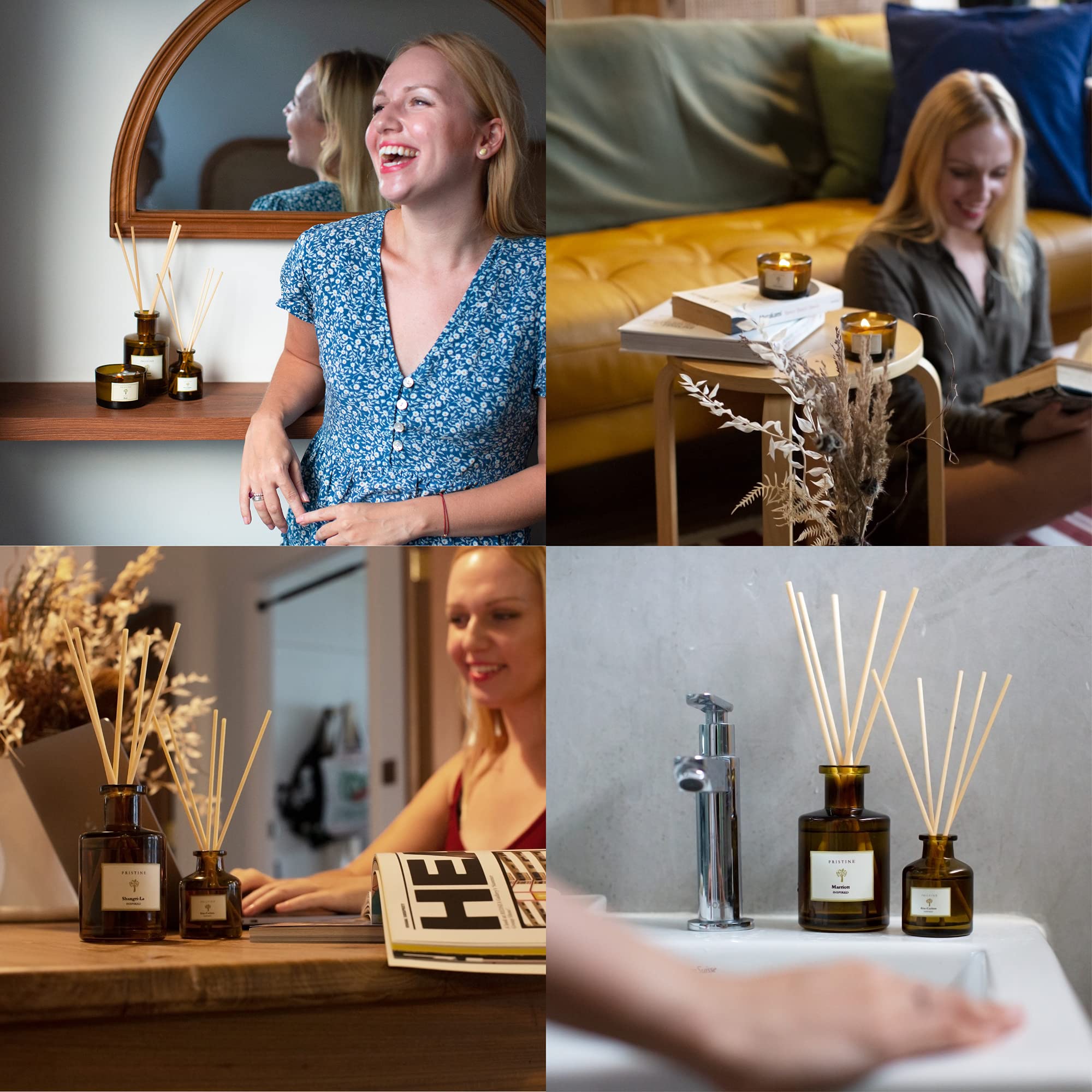 Buy Inspired by The Shangri-la Hotel Reed Diffuser for Home | Lavender ...