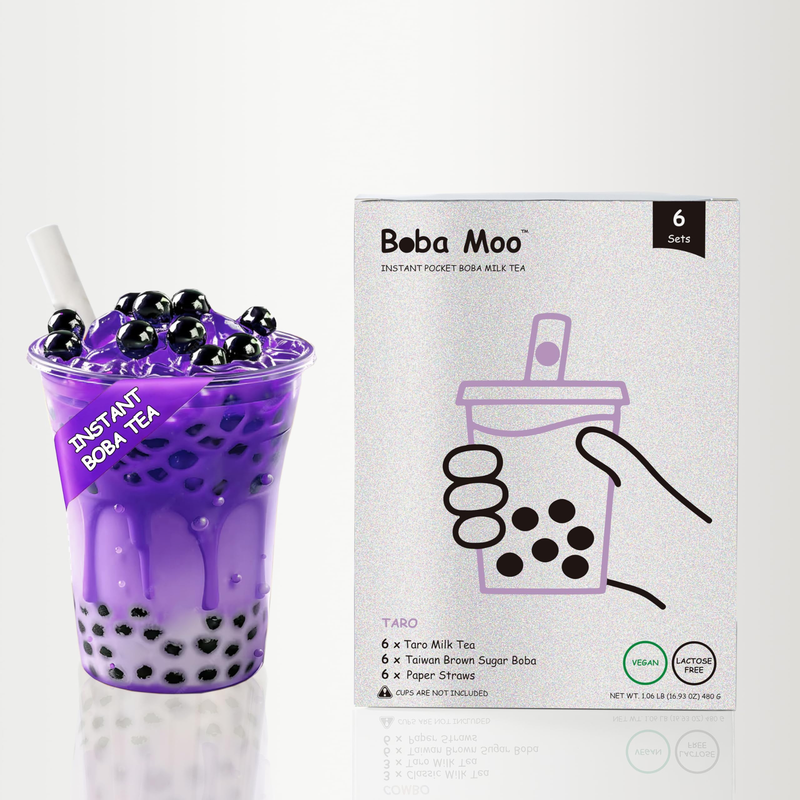 Amazon.com: Instant Boba Bubble Pearl (Classic Milk Tea with Brown ...