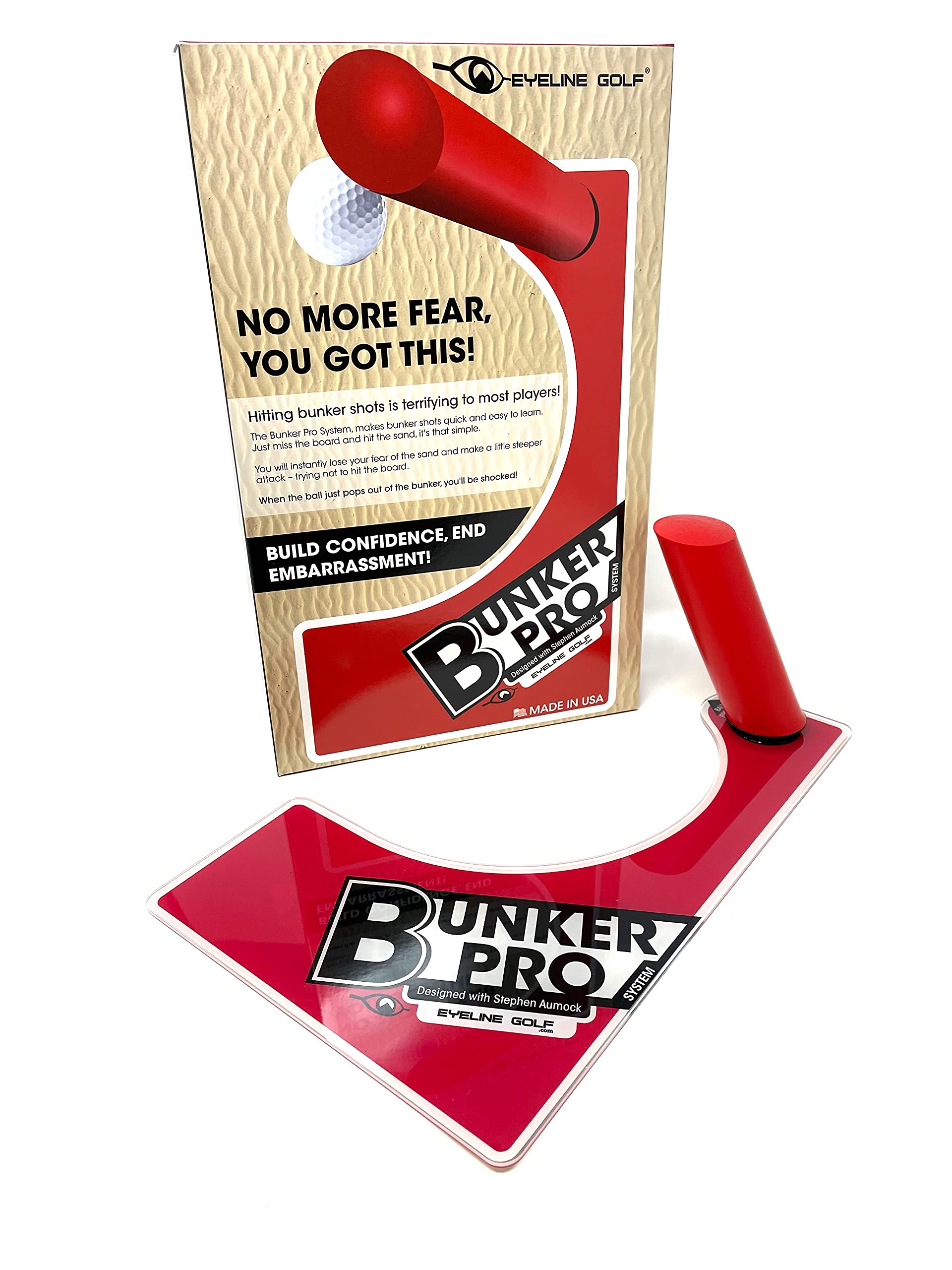 Buy EyeLine Golf Bunker Pro System - Portable Practice Training Aids to Improve Your s from ...