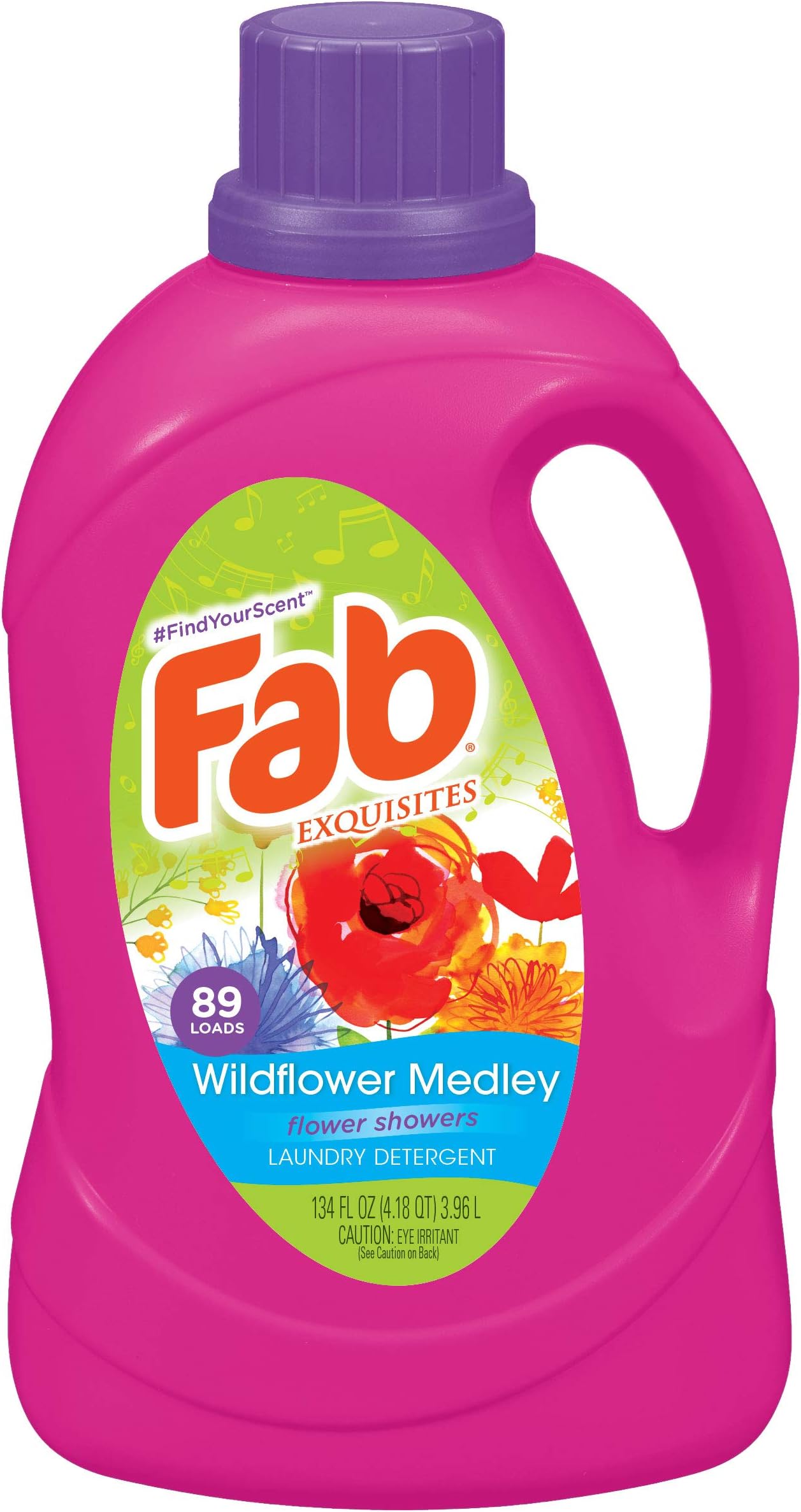 Amazon.com: Fab Spring Magic Liquid Laundry Detergent, 40-oz : Health ...