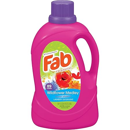 Amazon.com: Fab Spring Magic Liquid Laundry Detergent, 40-oz : Health ...