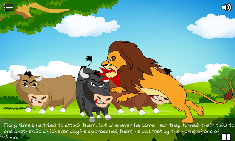 The Four Oxen And The Lion - App on Amazon Appstore