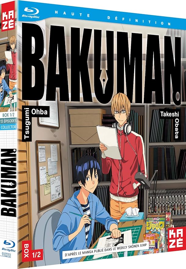 Bakuman - Coffret 1/2 (Saison 1) [Blu-Ray]: Amazon.ca: Kasai Kenichi: Movies & TV Shows