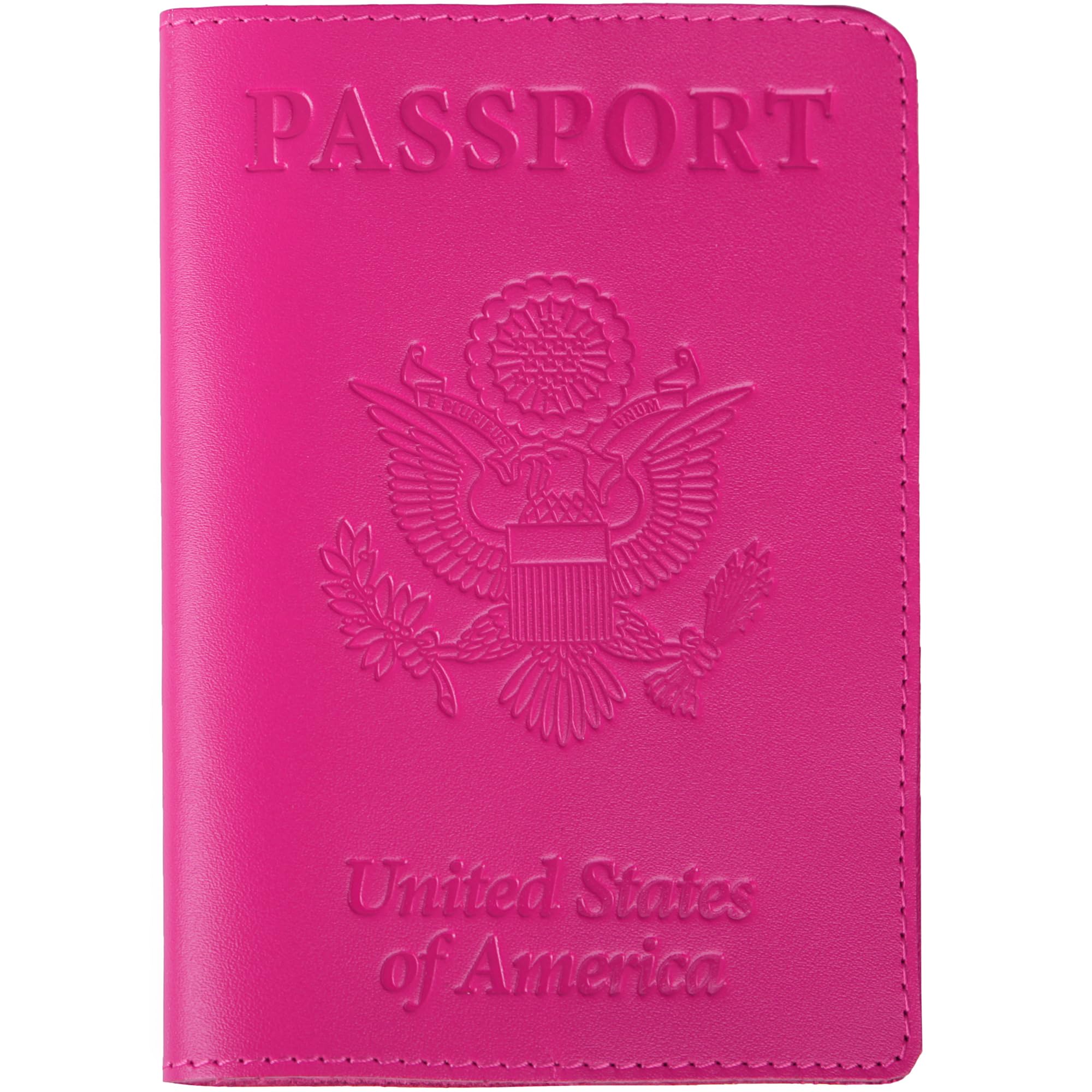 Amazon.com | Shvigel US Leather Passport Book Cover - Thin American ...