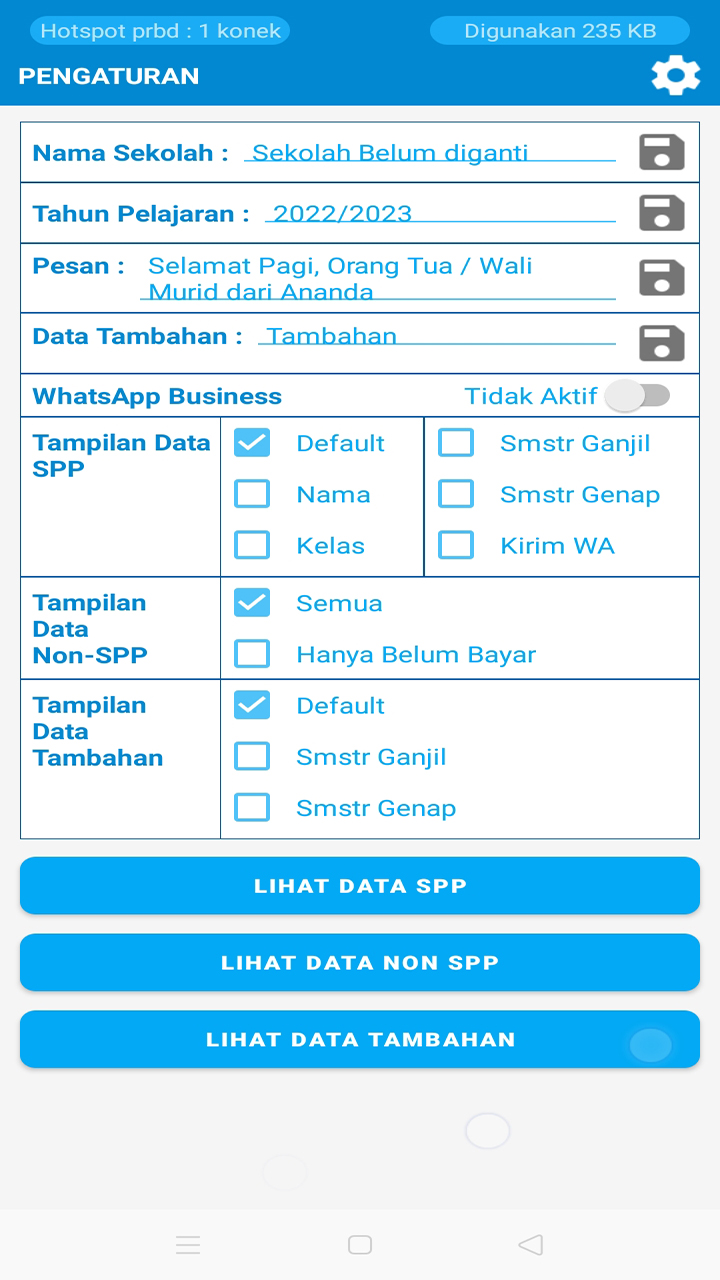 Tagihan SPP - App on the Amazon Appstore