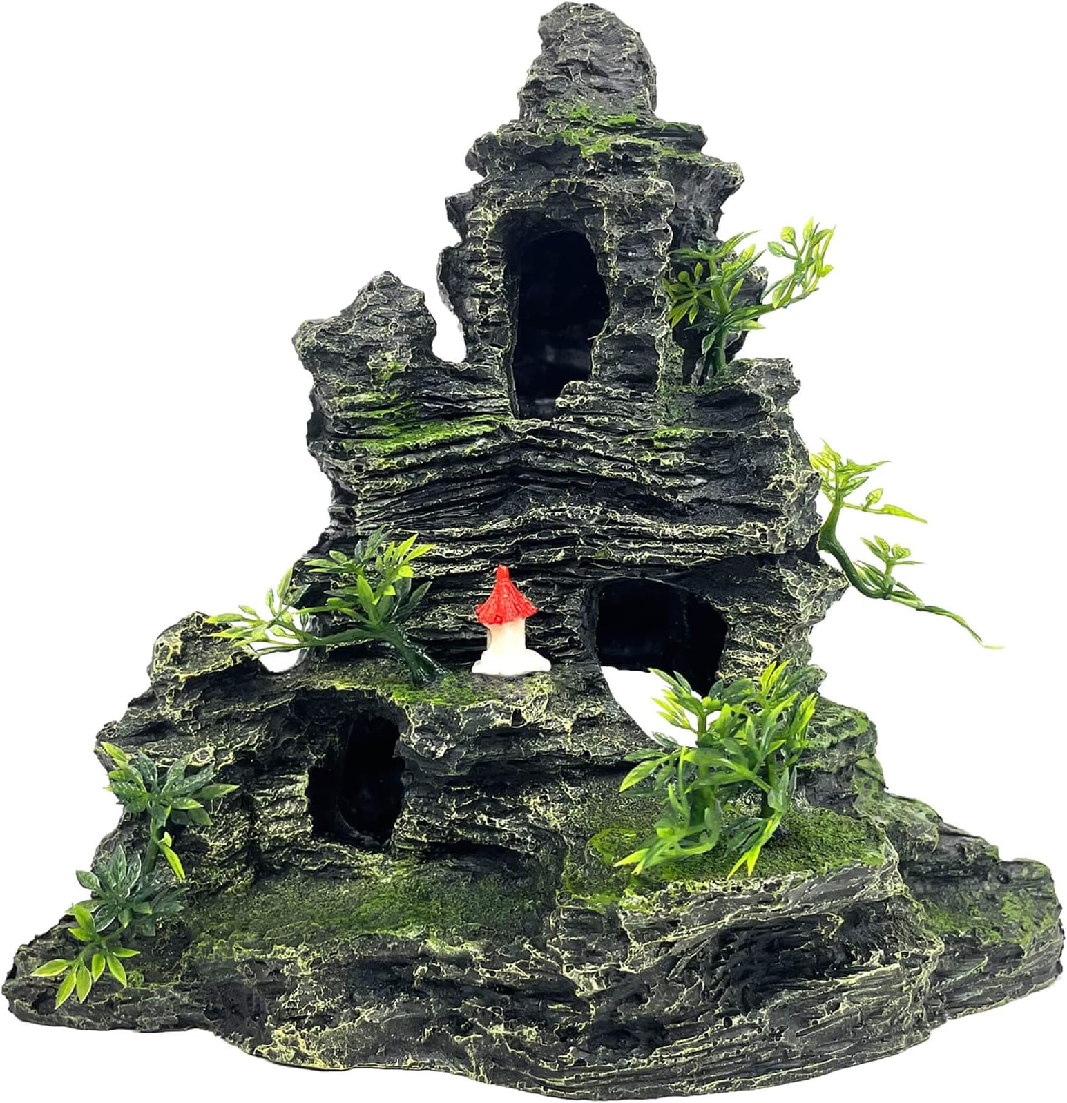 Amazon.com: GOLOMOZ Aquarium Mountain View Stone Ornament - Aquarium ...