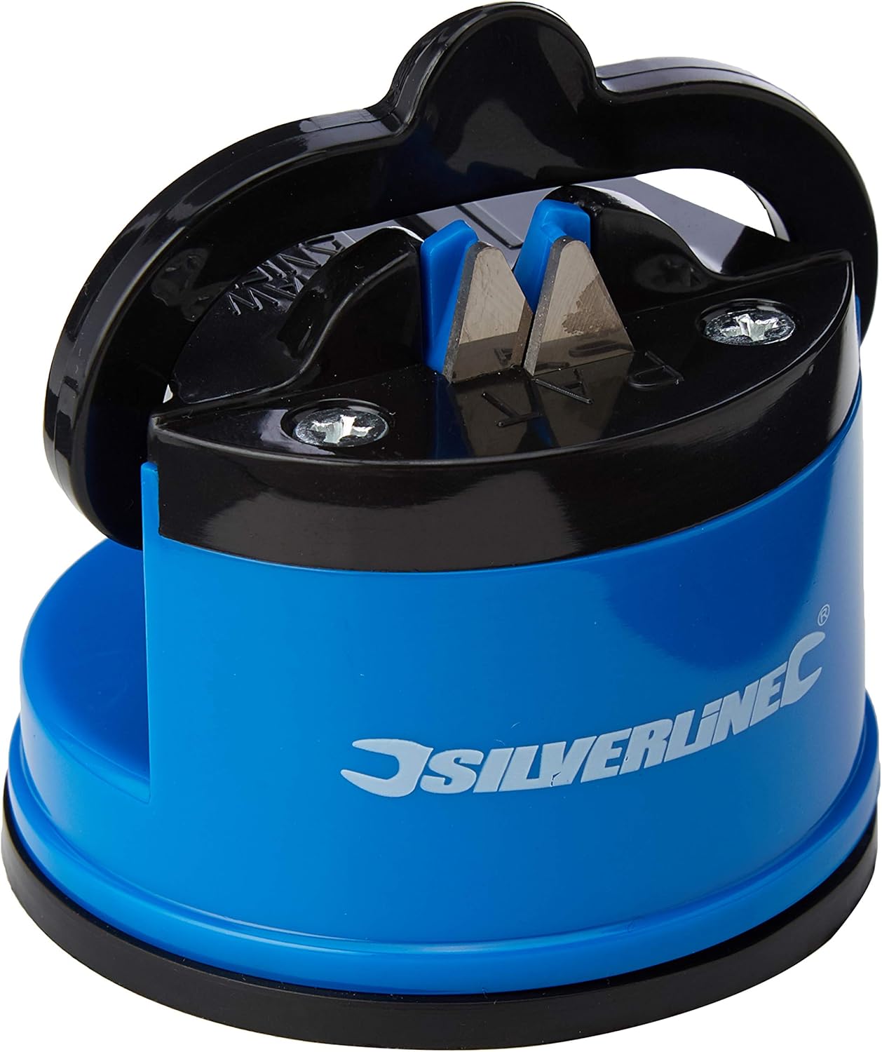 Silverline Knife Sharpener with Suction Base 60 x 65 x 60mm (270466 ...