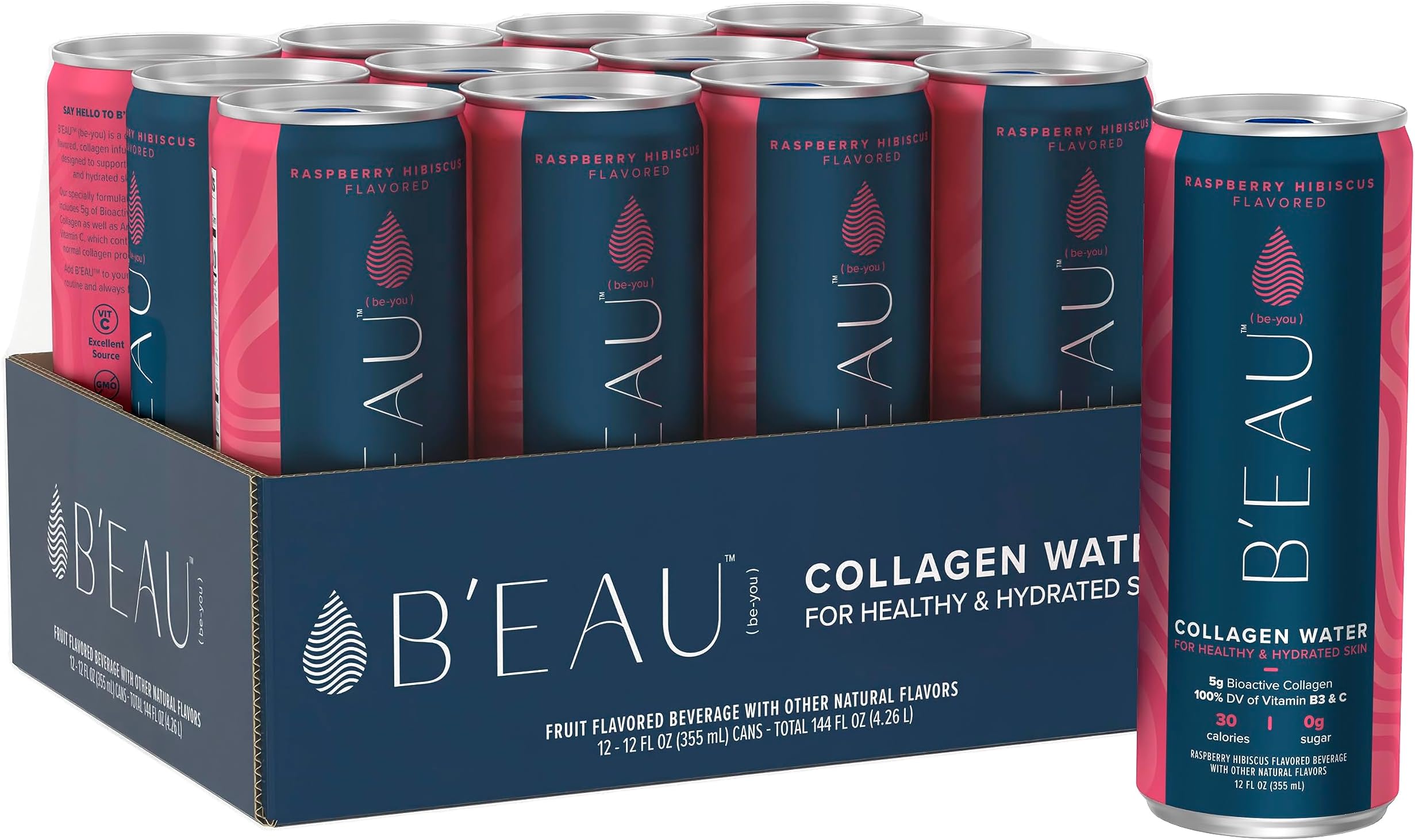 Amazon.com : Care Water DEFENSE | Pomegranate - Hibiscus Flavored Drink ...