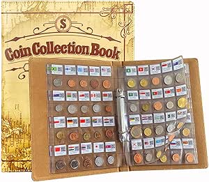 Amazon.com: Coin Collection Book ，Rare Coins Set，Coin Albums for ...
