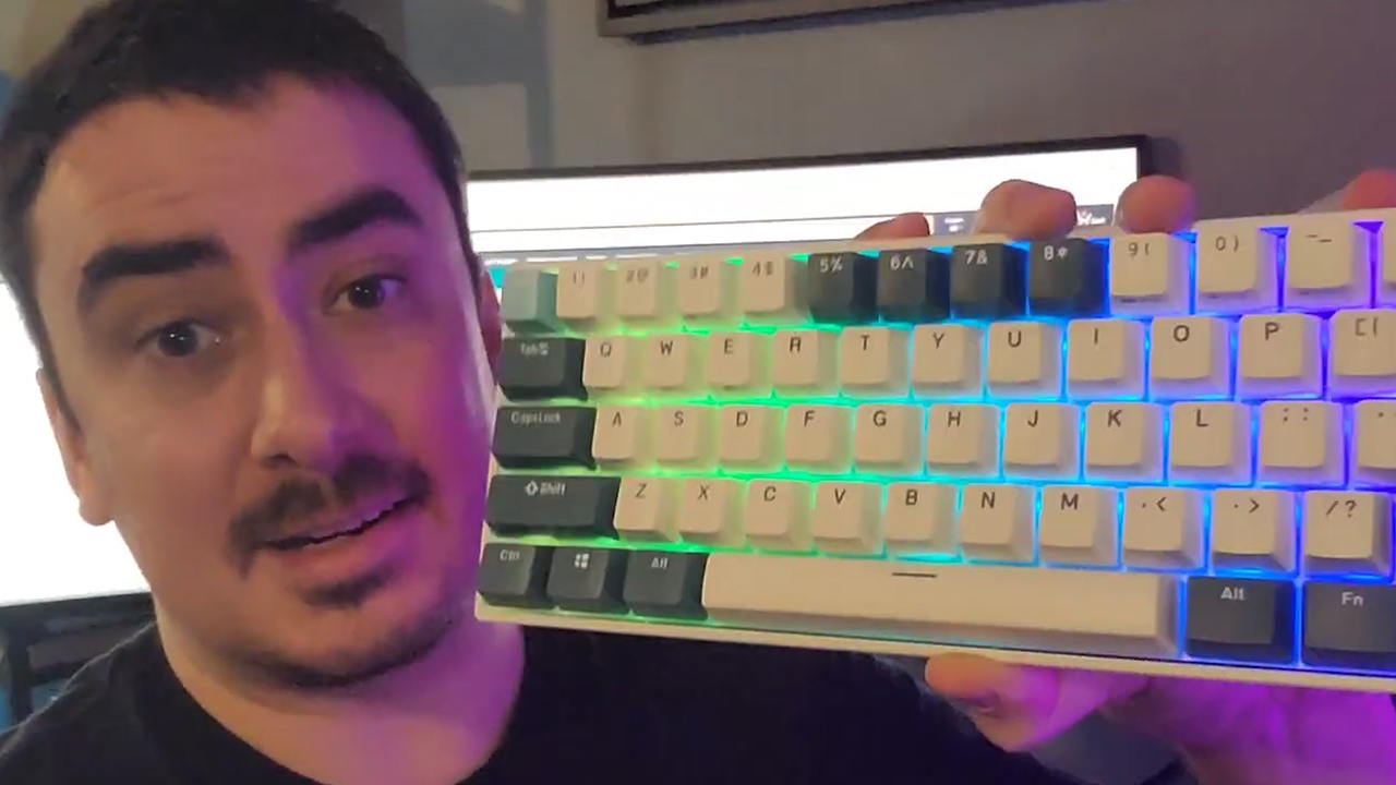 Snapklik.com : RK ROYAL KLUDGE Mechanical Keyboard For Gaming - 71 Keys ...