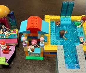 Amazon.com: LEGO Parts: 100 Round Transparent Blue Plates 1x1 : Toys ...