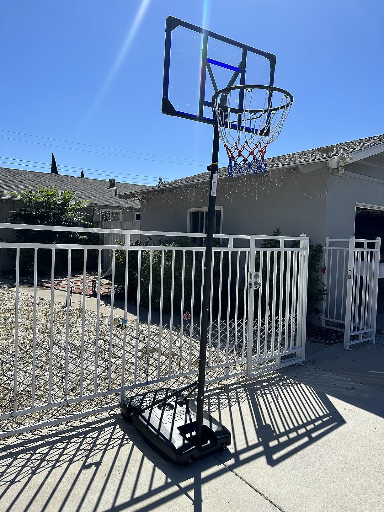 $17/mo - Finance Kids Basketball Hoop Outdoor 4.82-8.53ft Adjustable ...