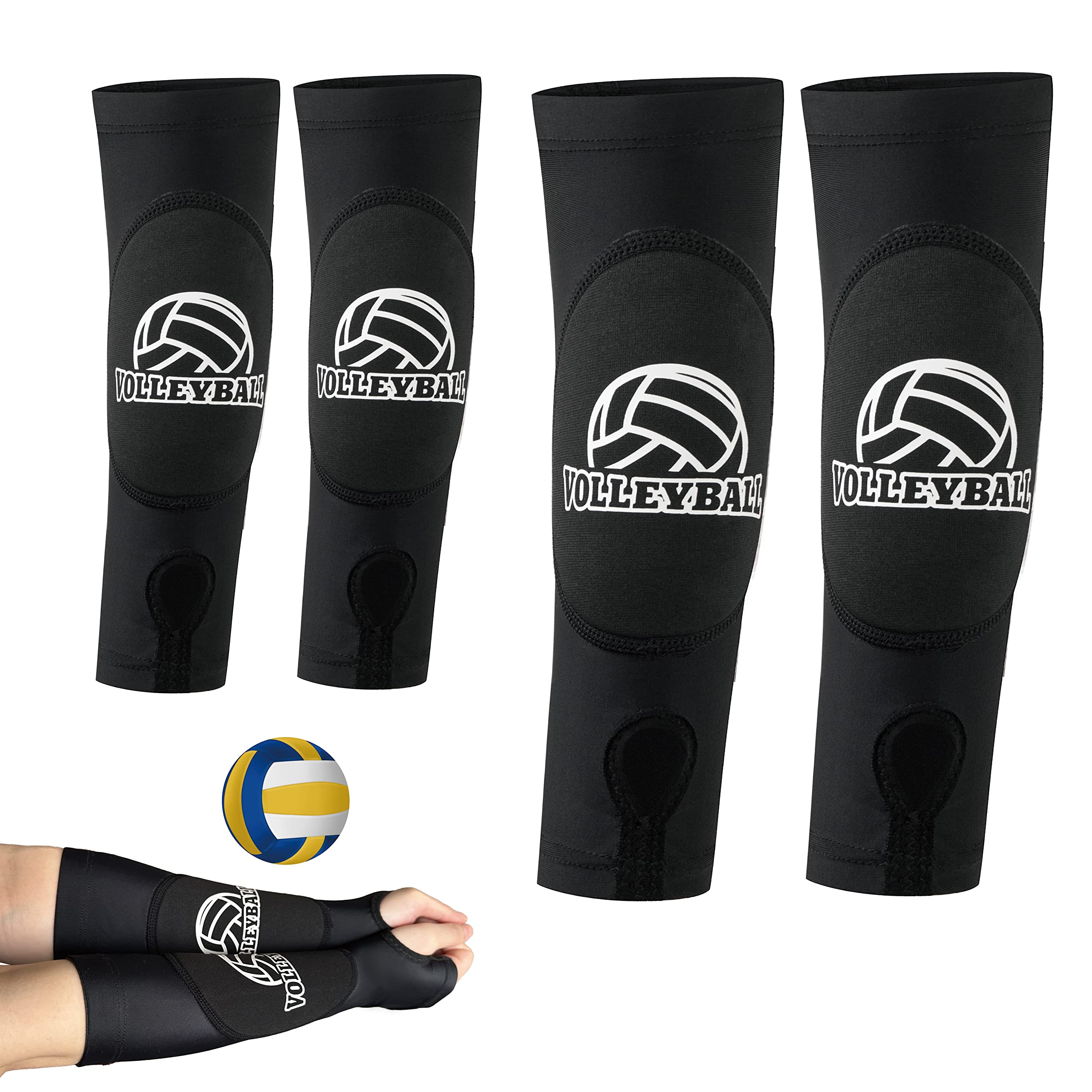 Snapklik.com : Koalarun Volleyball Arm Sleeves For Girls Padded Passing ...