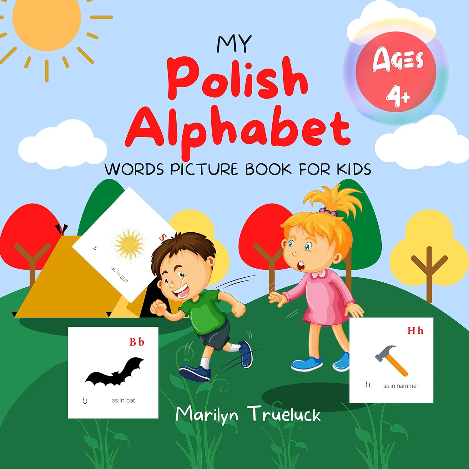 MY POLISH ALPHABET WORDS & PICTURE BOOK FOR KIDS: Język polski ...