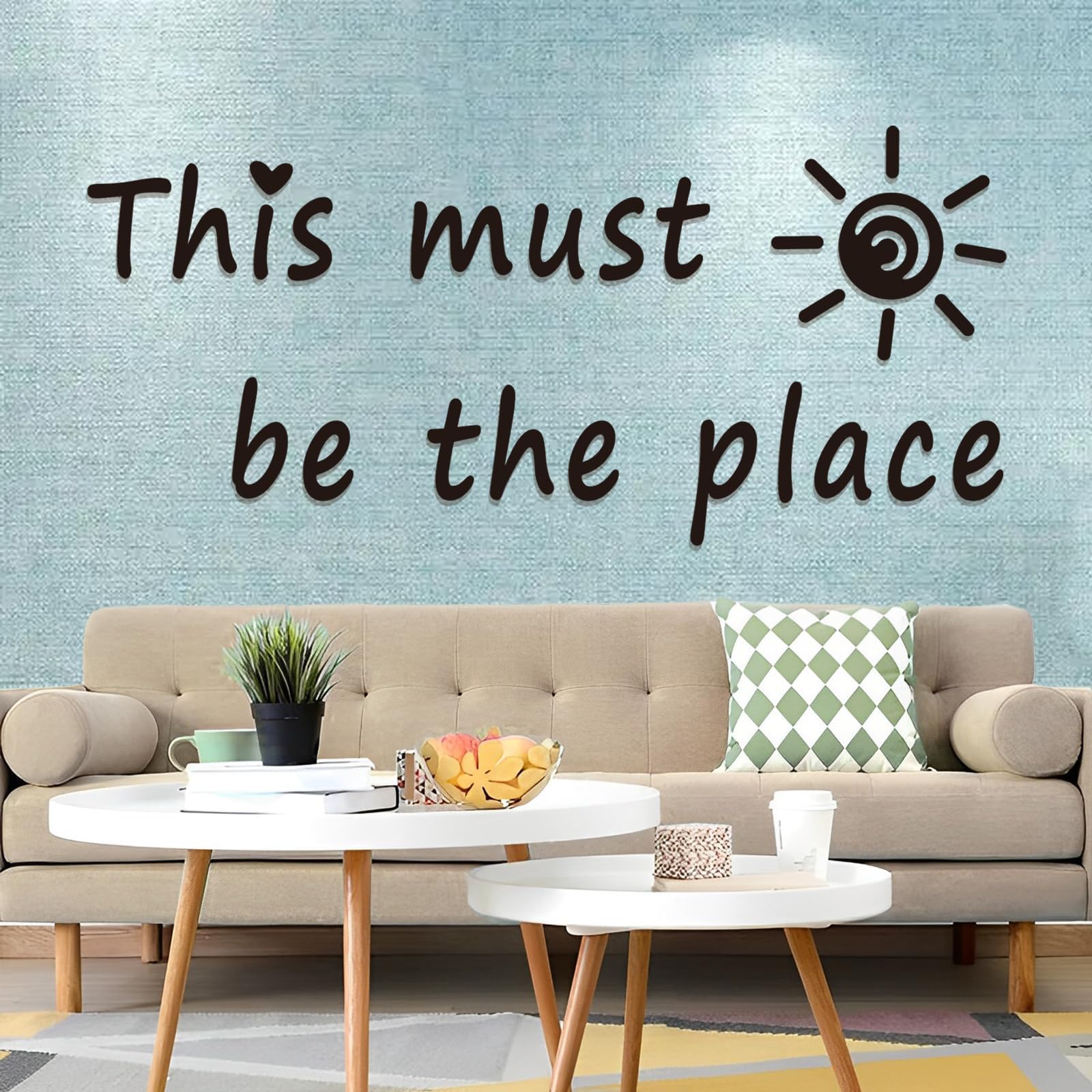 Amazon.com: M ACHOOSE Home Letter Signs - Living Room Decor, Mirror ...