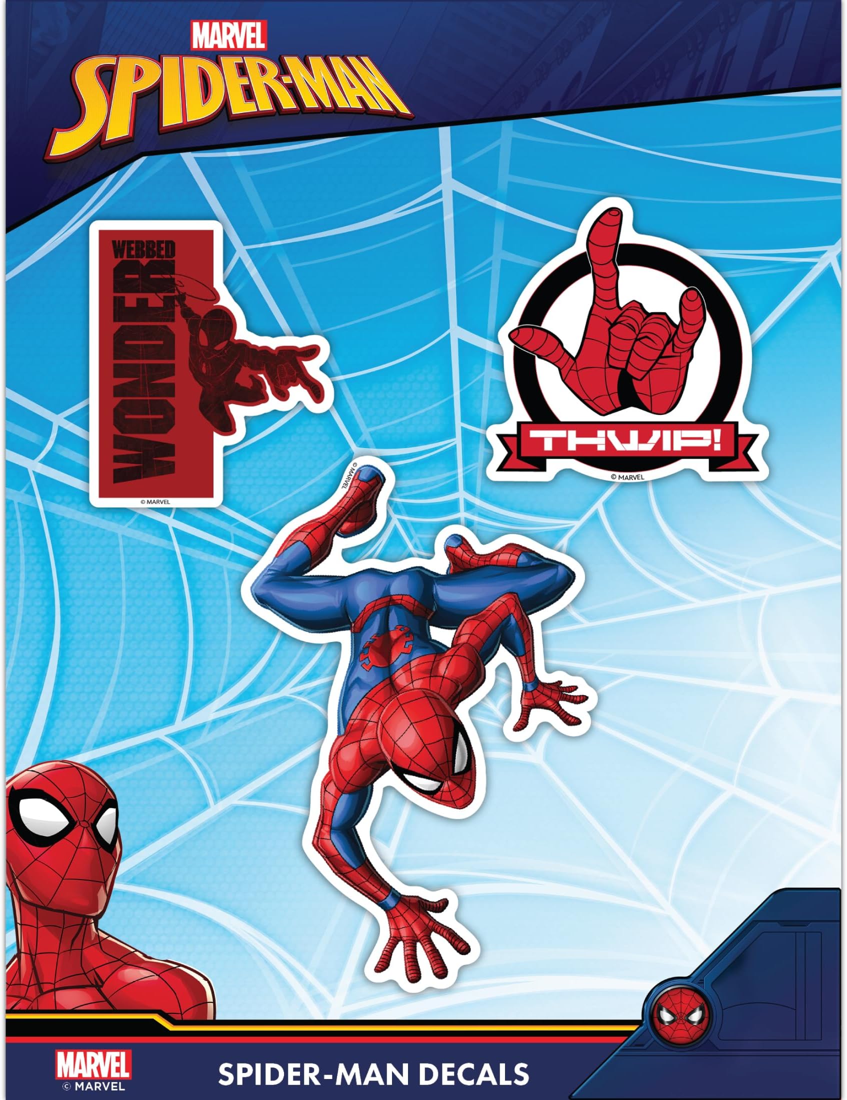 Amazon.com - Marvel Spidey and His Amazing Friends Decals - Set of 12 ...
