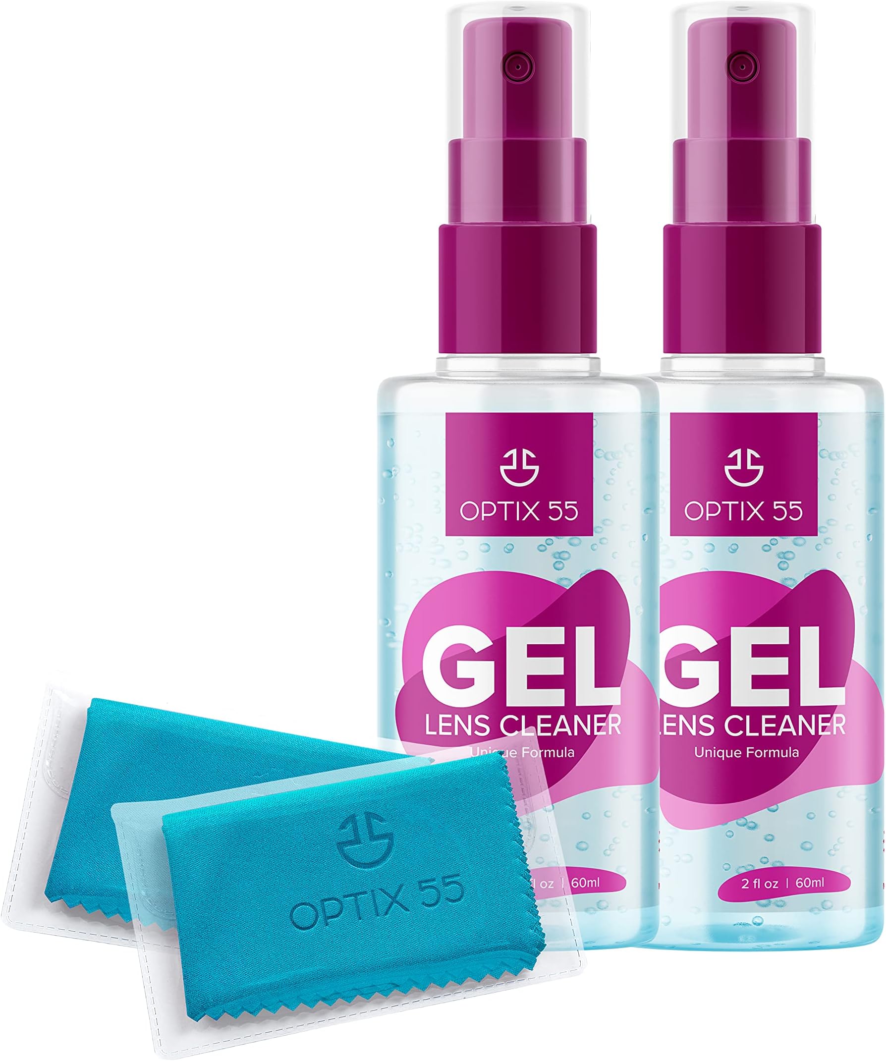 Amazon.com: ULTRAVUE Eyeglass Gel Lens Cleaner Spray Kit - 3 x 8oz Gel ...