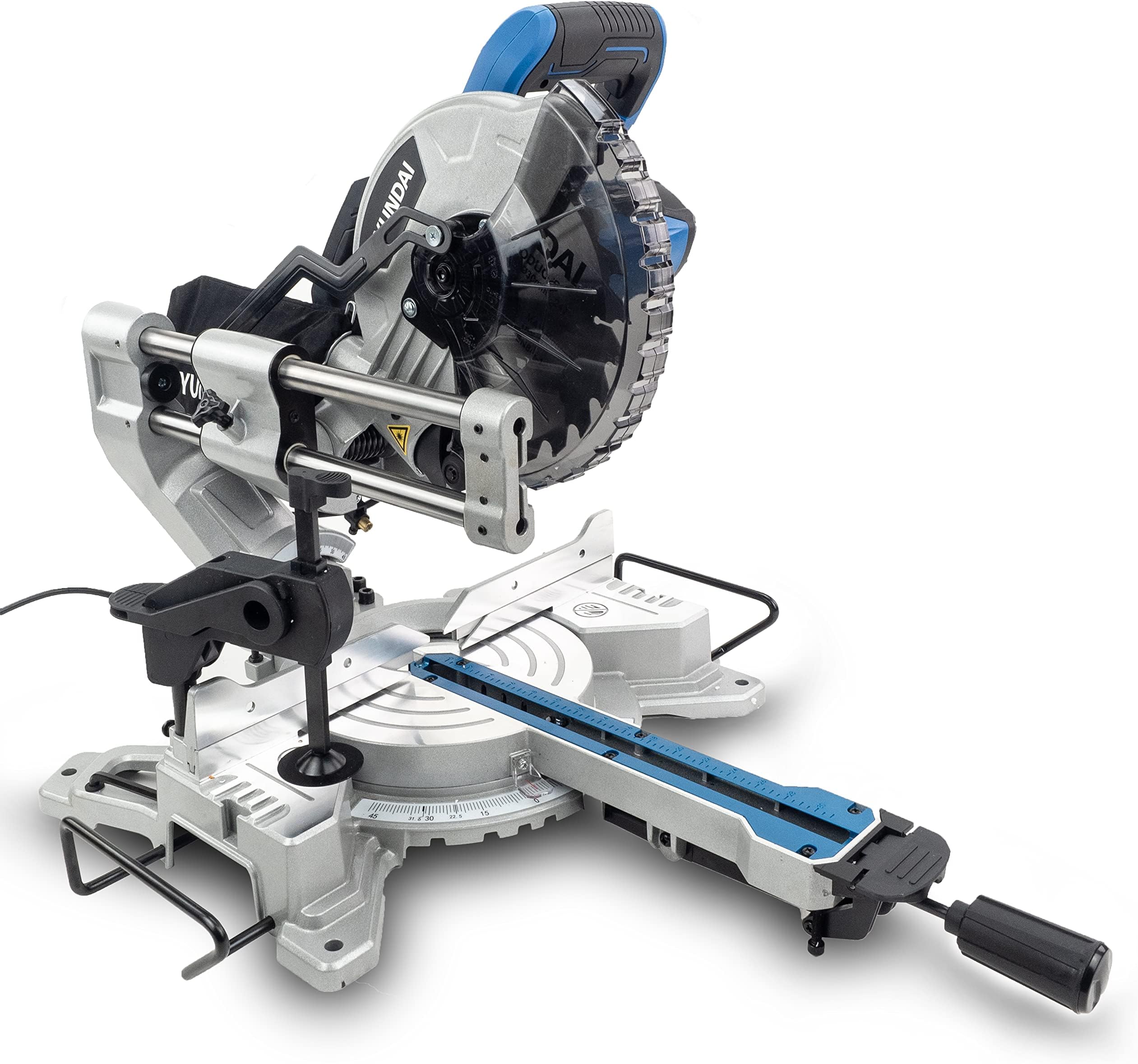 Mac Allister 1500W 220-240V 210mm Compound mitre Saw MMIS210C-B Comes ...