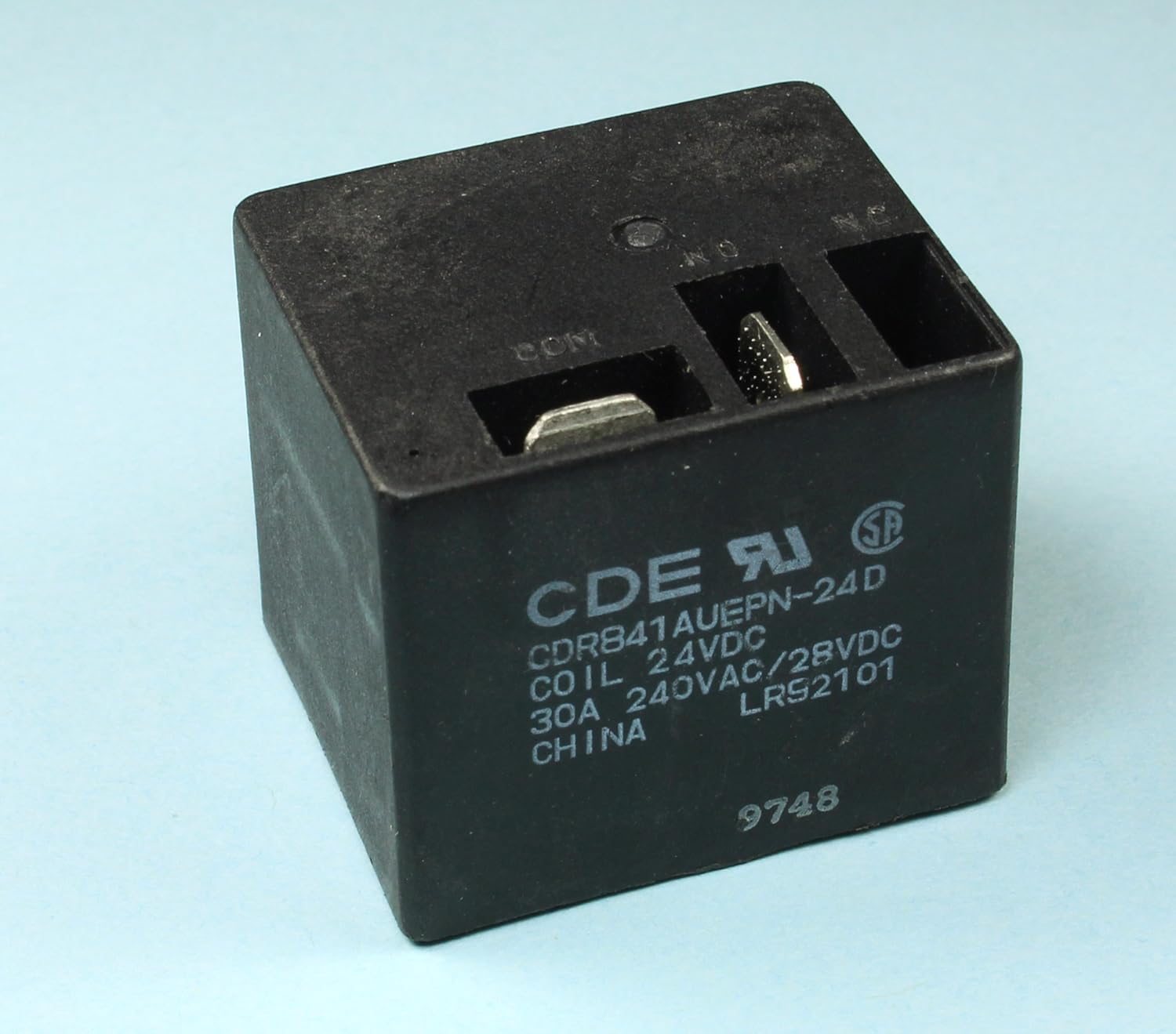 Amazon.com: (RR #59) CDE Industrial SPST Relay, CDR841AUEPN, 30Amp ...
