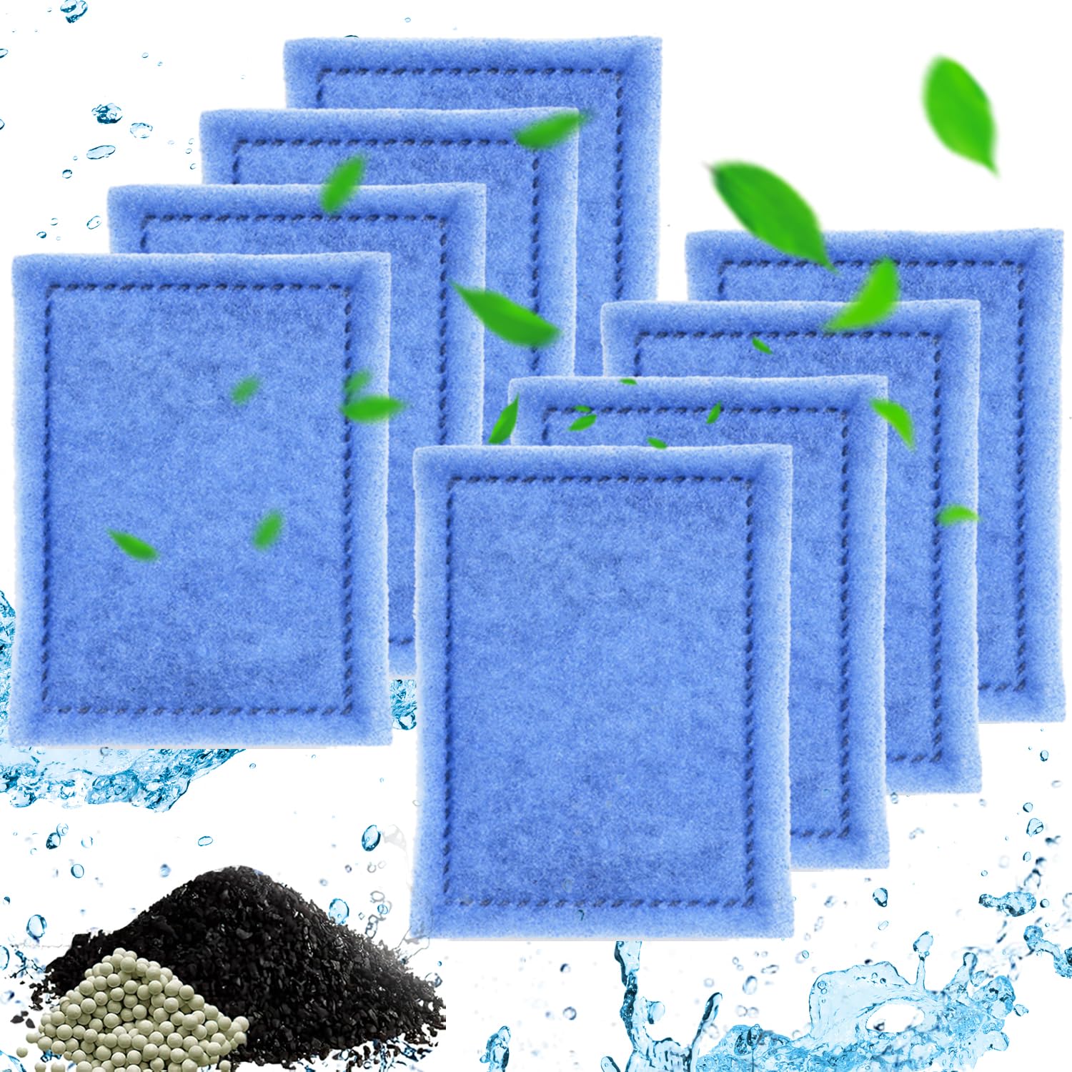Amazon.com : 8 PCS Aquarium Filter Cartridge Filters, Rite-Size B (EZ ...