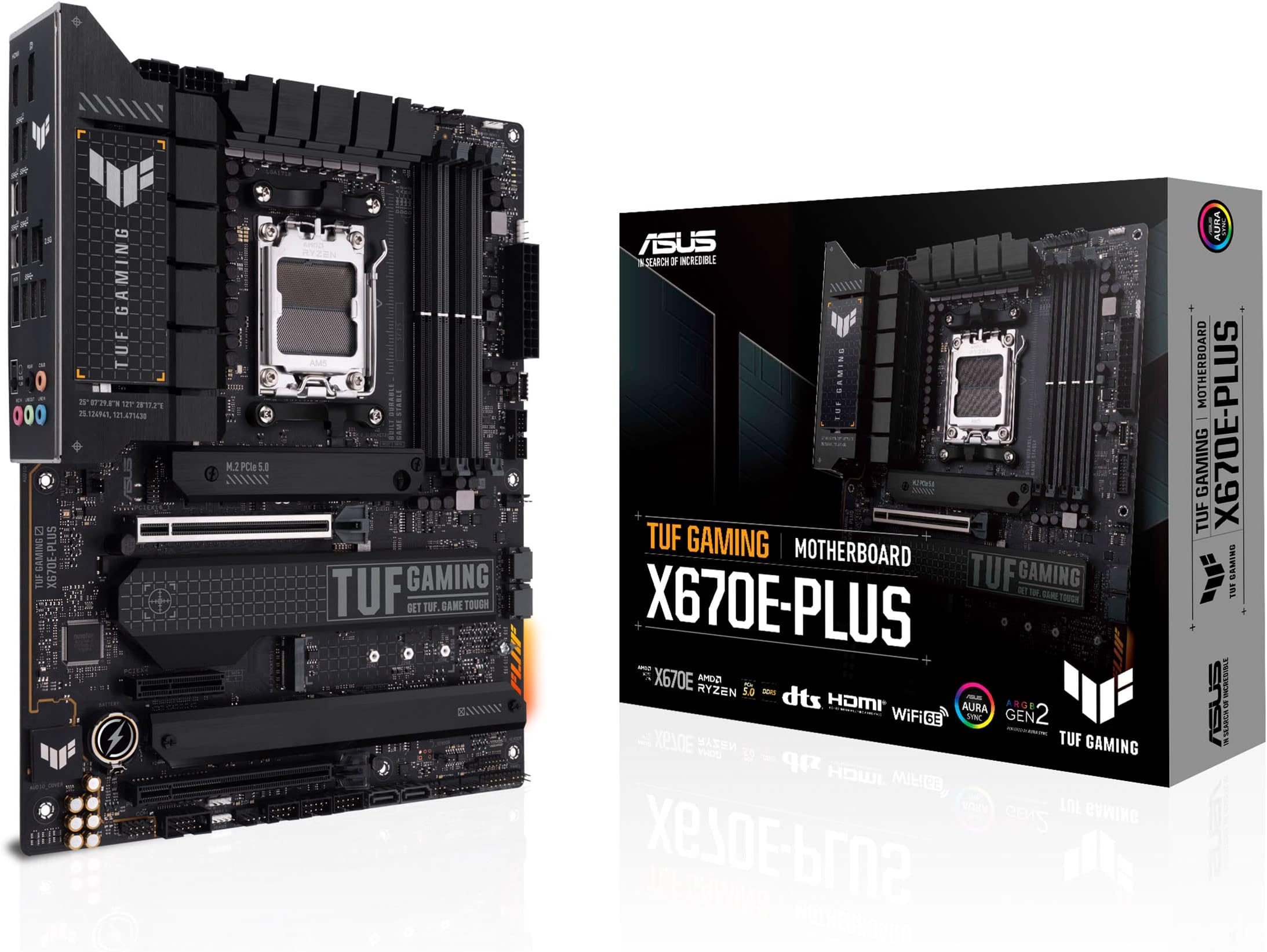 Placa Mãe Asus TUF Gaming B650M-E WIFI, Chipset B650, AMD AM5, mATX ...