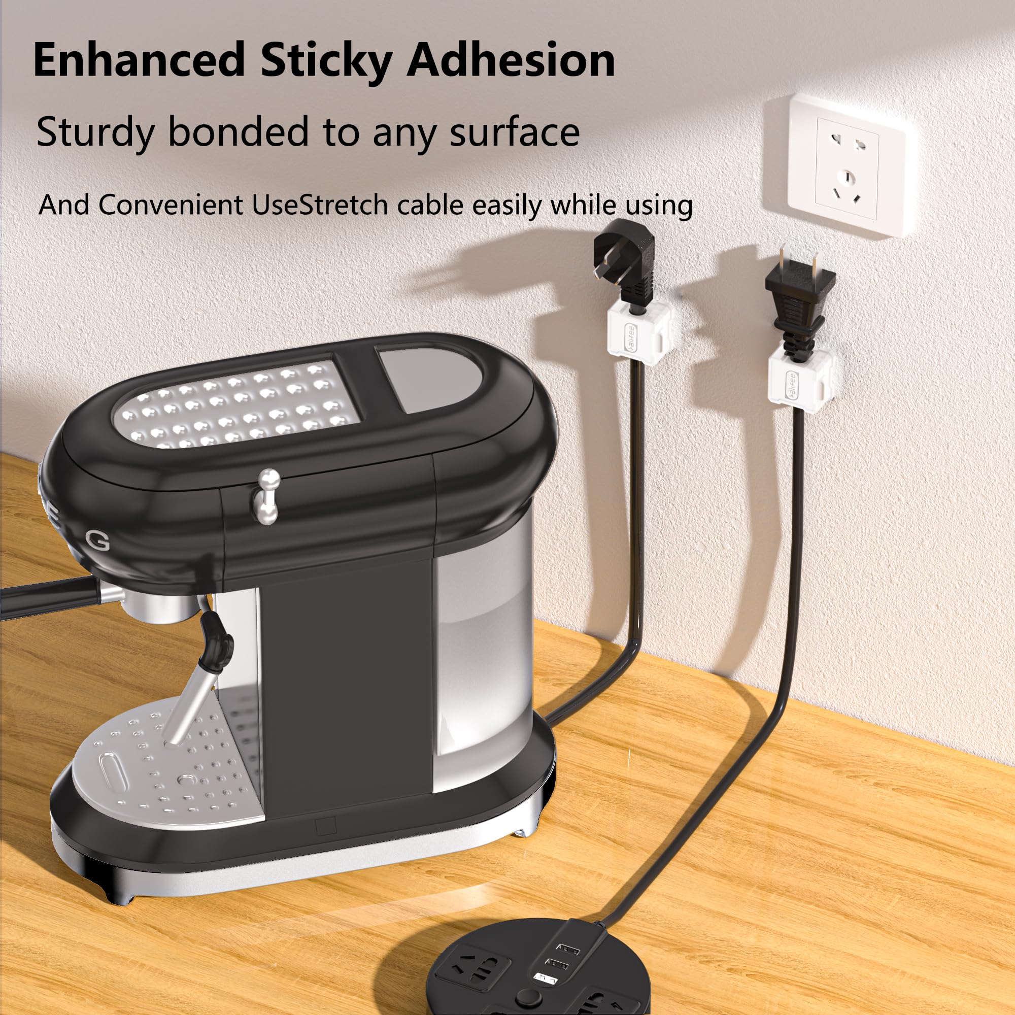 Magnetic Cable Management 12-Pack Magnetic Cable Clips - Adhesive Cord ...
