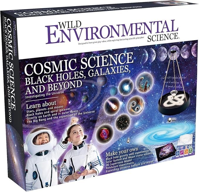 WILD ENVIRONMENTAL SCIENCE Space Science Kit - Investigate the Solar System - Ages 8-9-10-11-12 ...