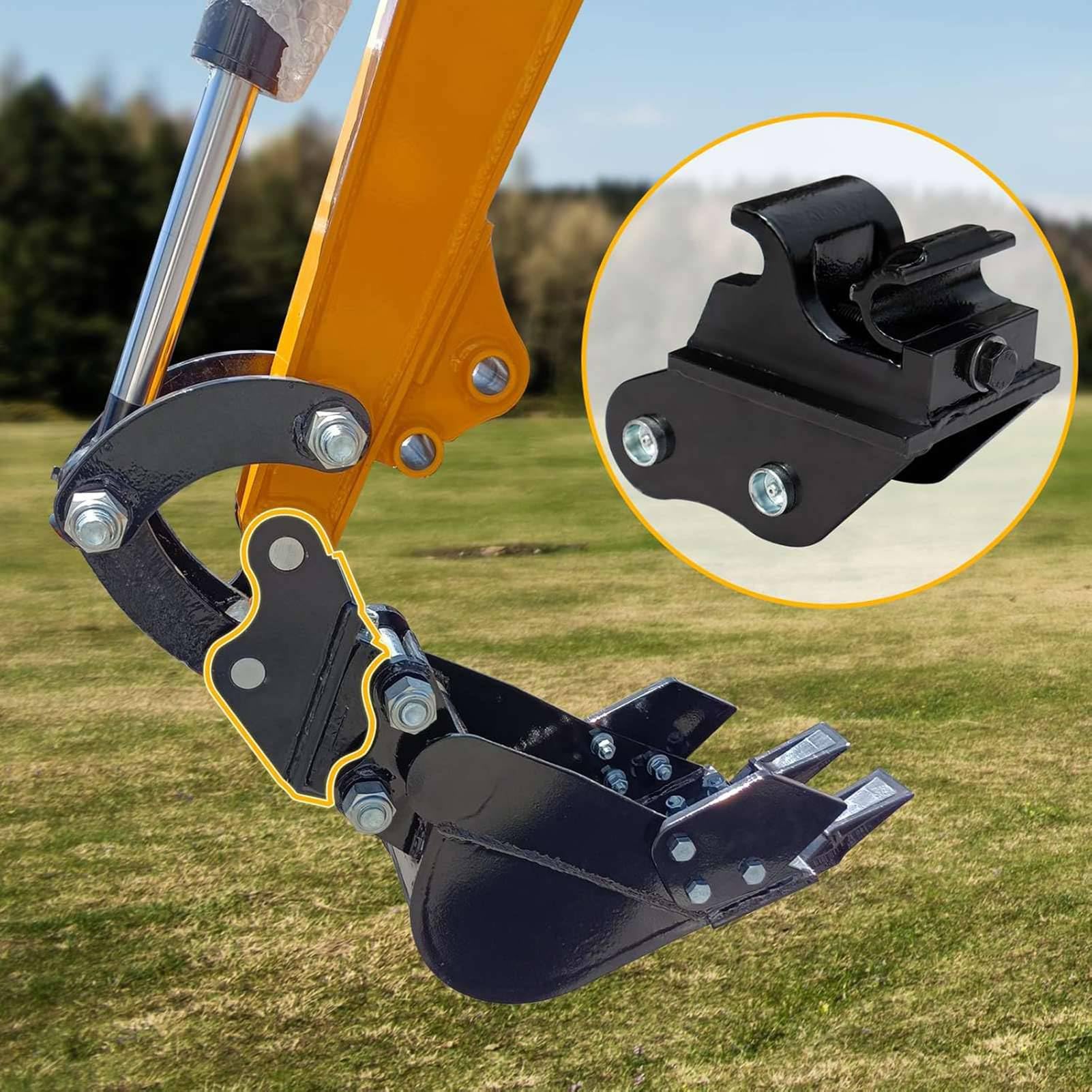 Mini Digger Accessories Mini Excavator Quick Change Coupler ...
