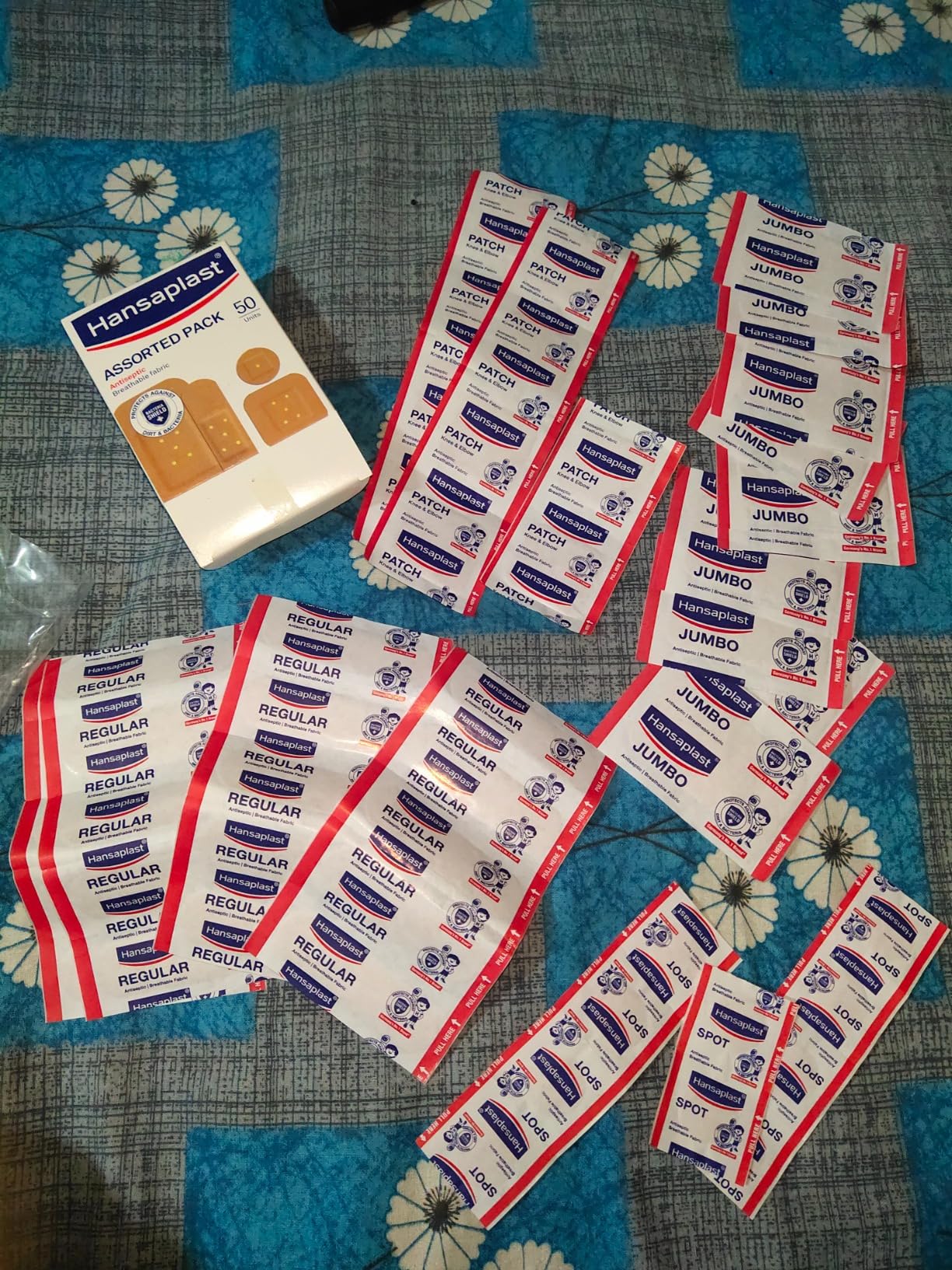 Hansaplast Antiseptic Plasters | Various Shapes & Sizes Bandage | Pack ...