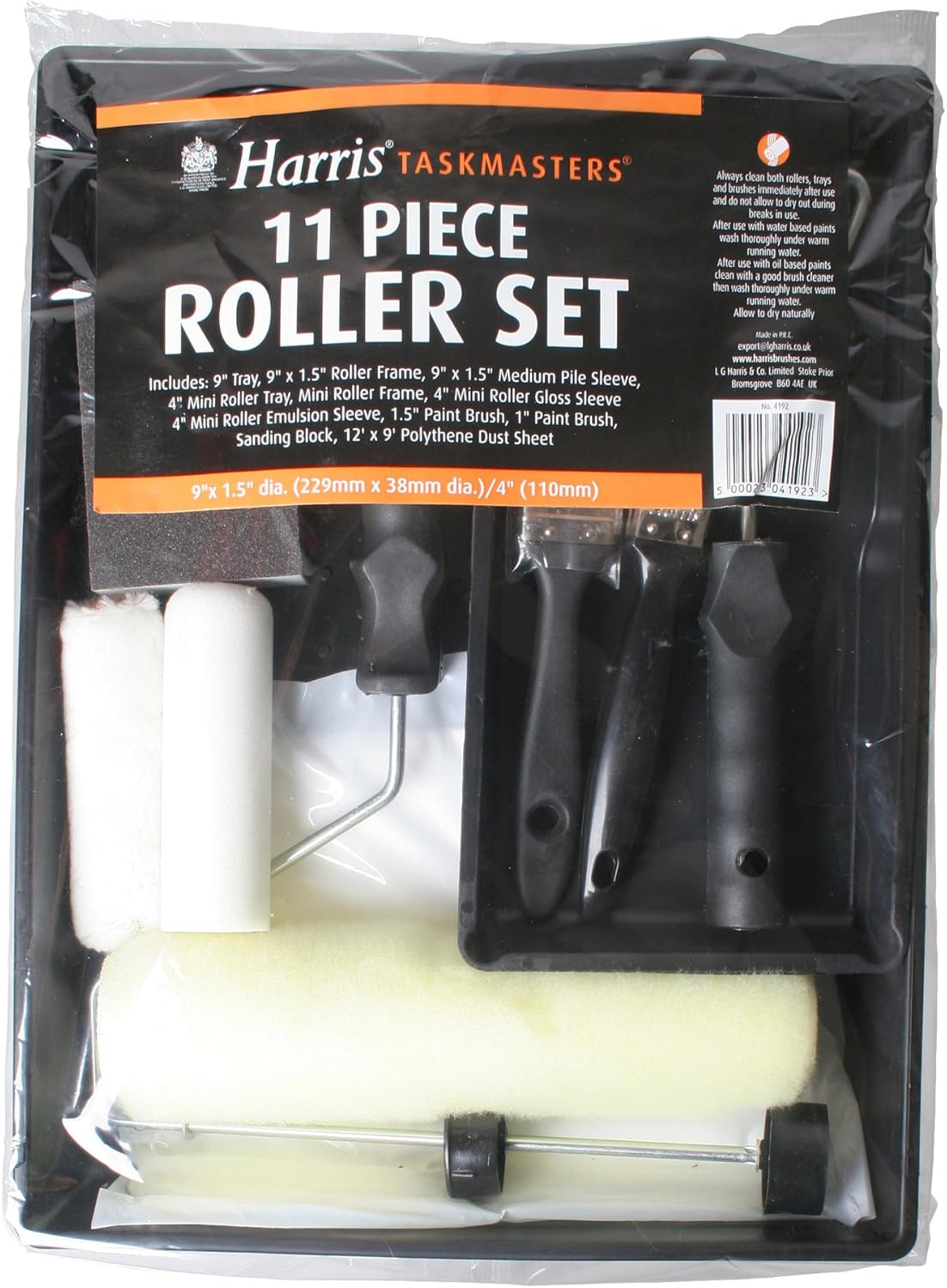 LG Harris 11 Piece Roller Set : Amazon.co.uk: DIY & Tools