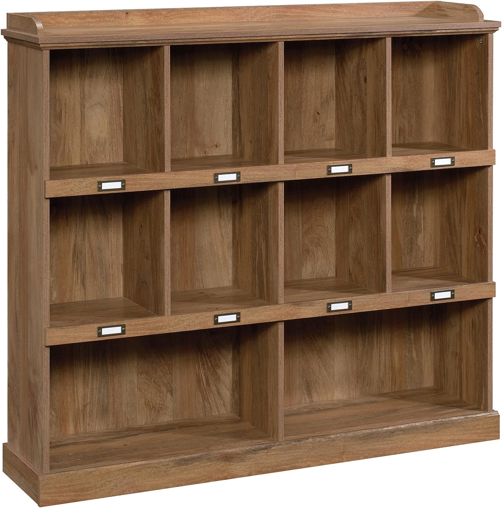 Amazon.com: Sauder Barrister Lane Bookcase, Scribed Oak finish : Home ...