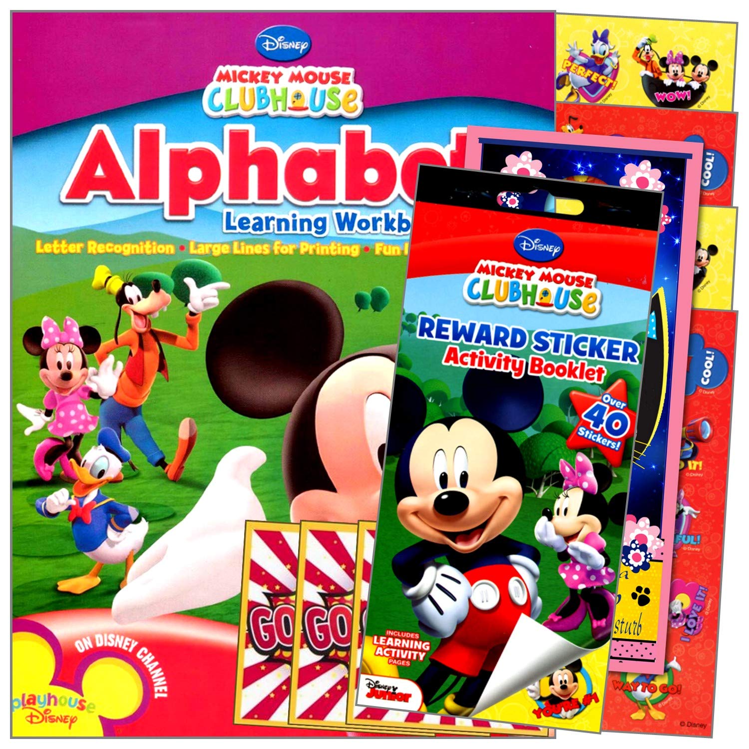 Buy Mickey Mouse Learning Educational Activity Book Mickey Learning The ...