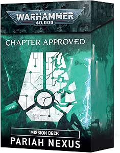 Amazon.com: Games Workshop Chapter Approved Pariah Nexus Mission Deck ...