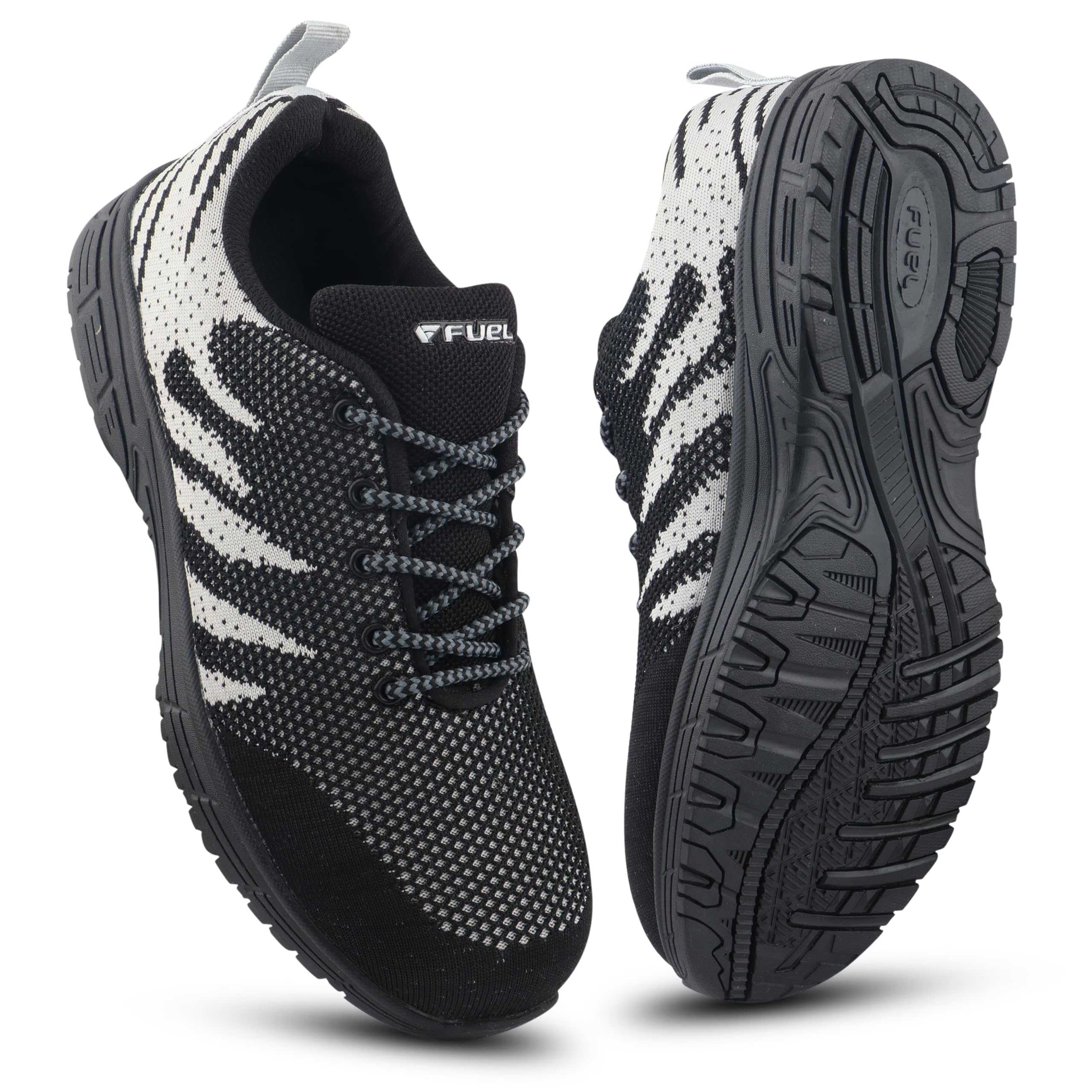 FUEL Gracy Sports Safety Shoes for Women | Knitted Fabric | Soft ...