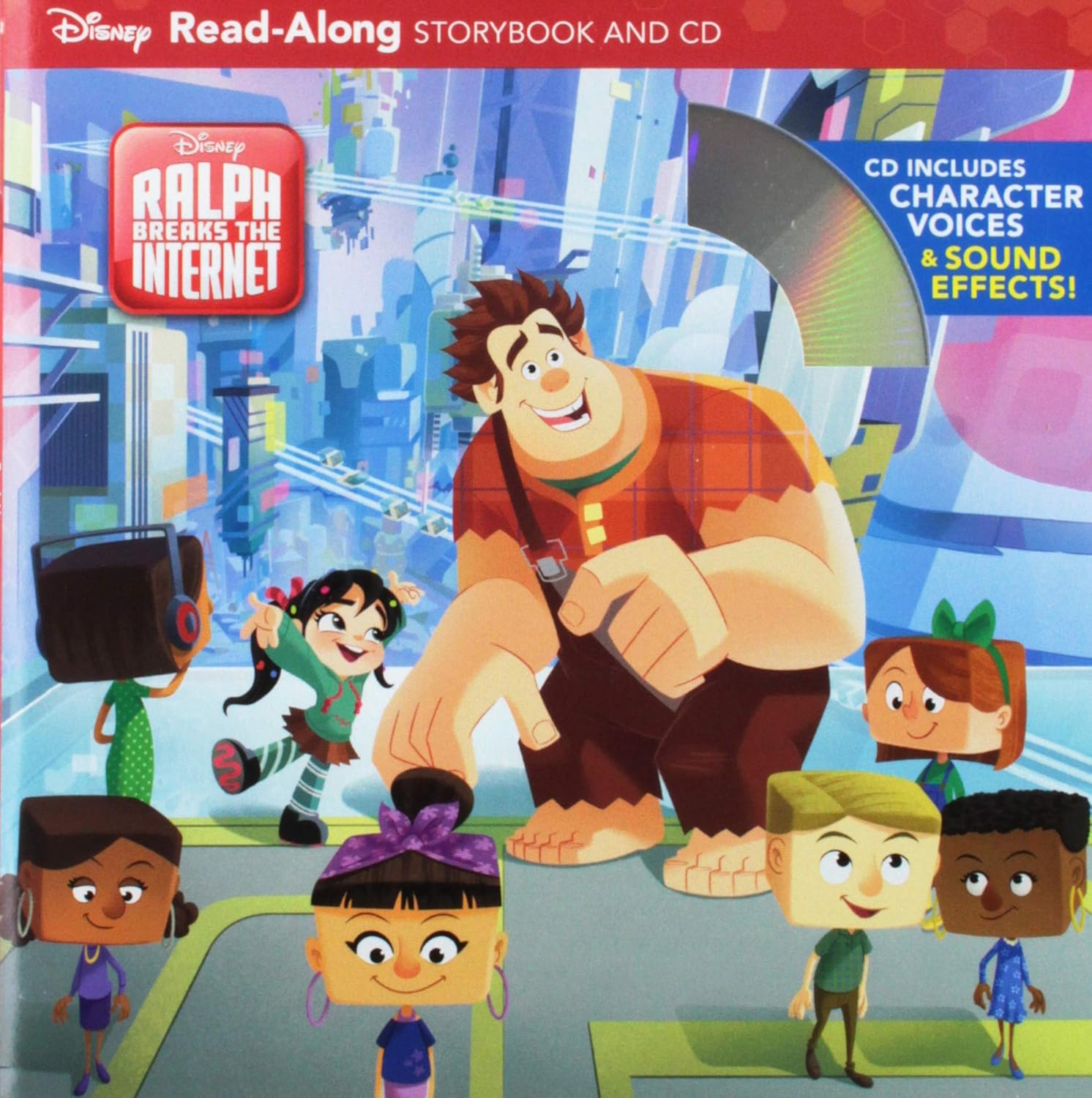 Ralph Breaks the Internet Read-Along Storybook and CD (Wreck-it Ralph ...