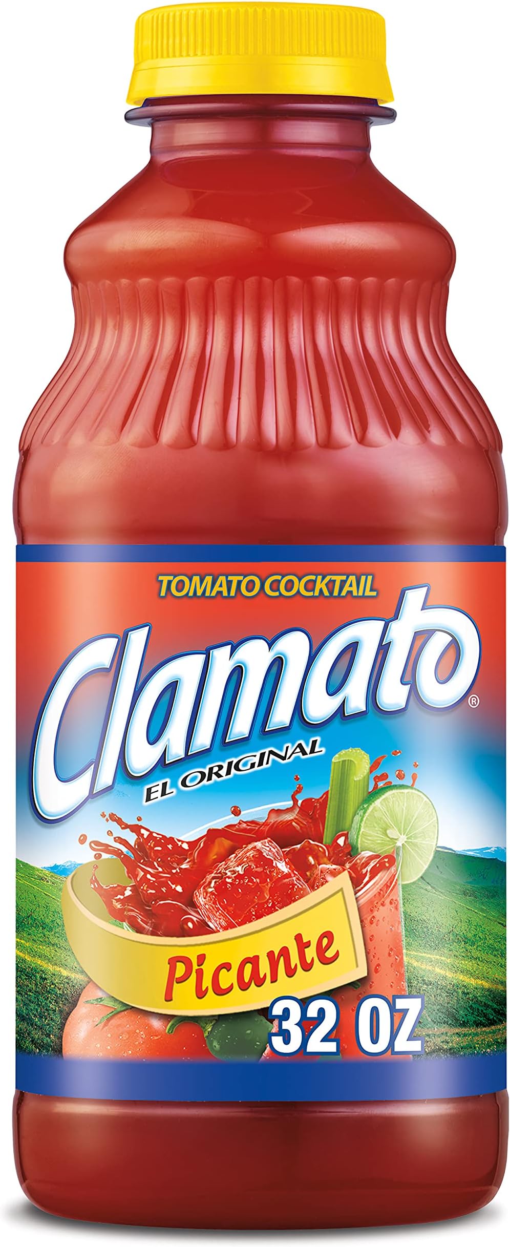 Amazon.com: Clamato Tomato Cocktail, Original, 32oz Bottle (Pack of 2 ...