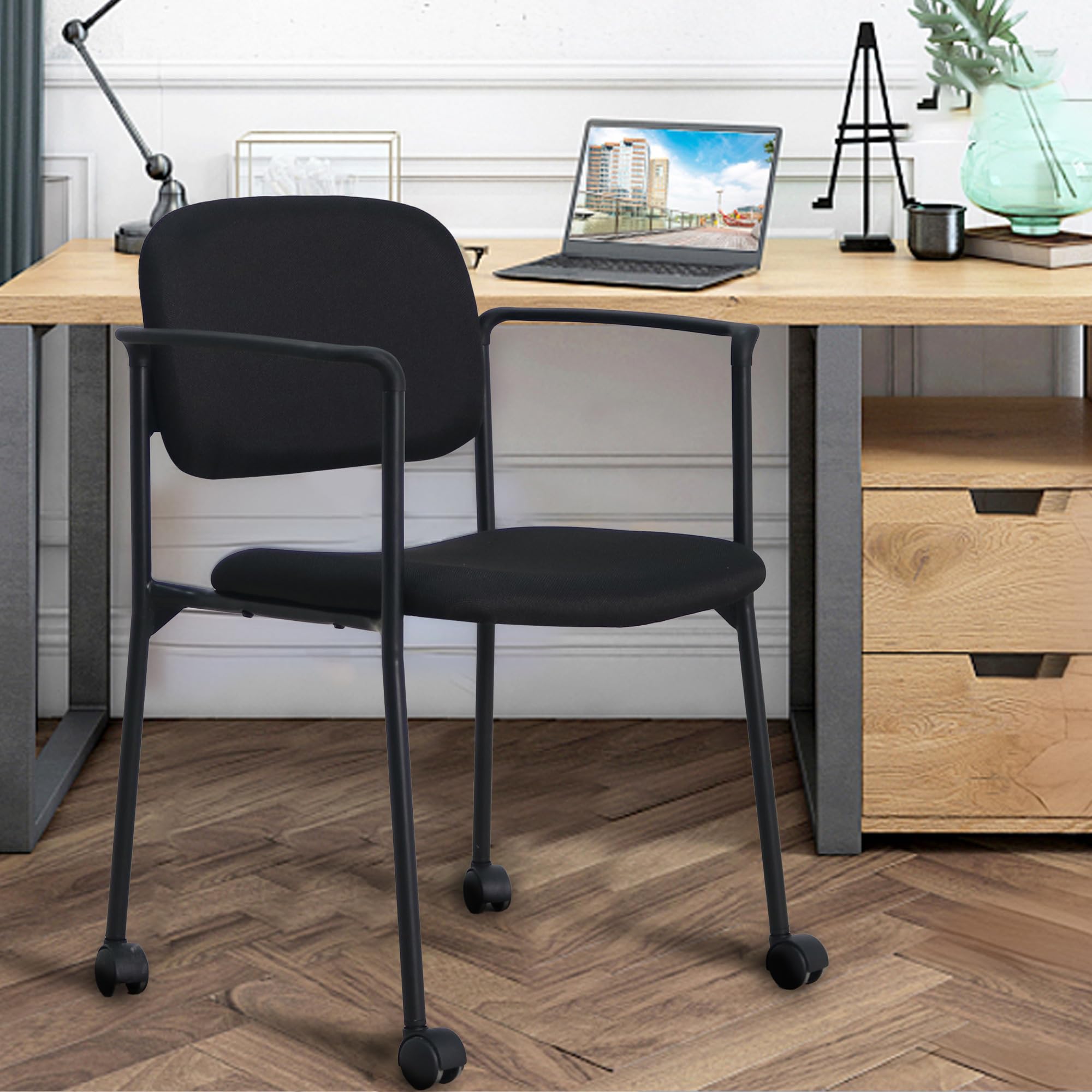 Snapklik.com : SNUGWAY Stackable Reception Guest Visitor Office Meeting ...