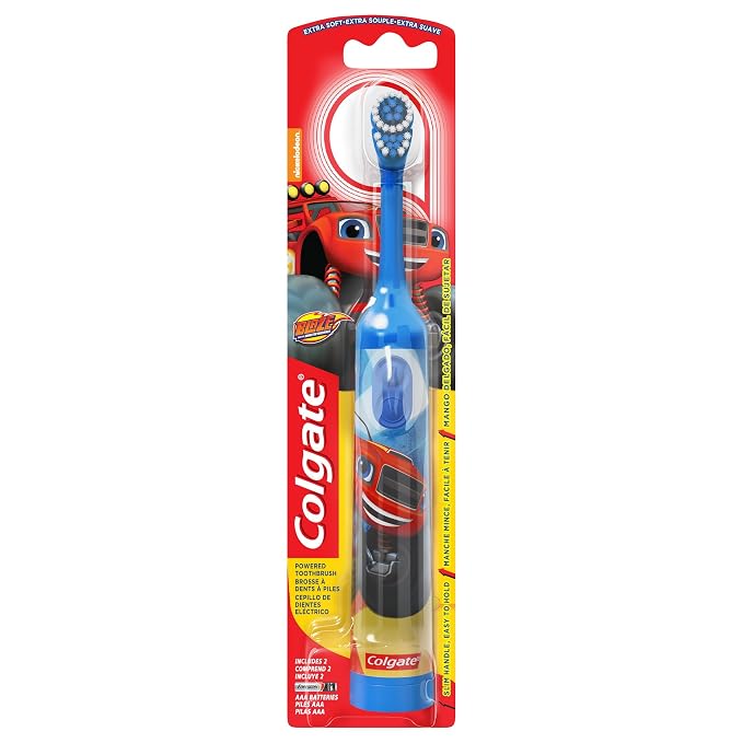 Amazon.com: Nickelodeon Colgate Kids Powered Toothbrush, Blaze and the ...