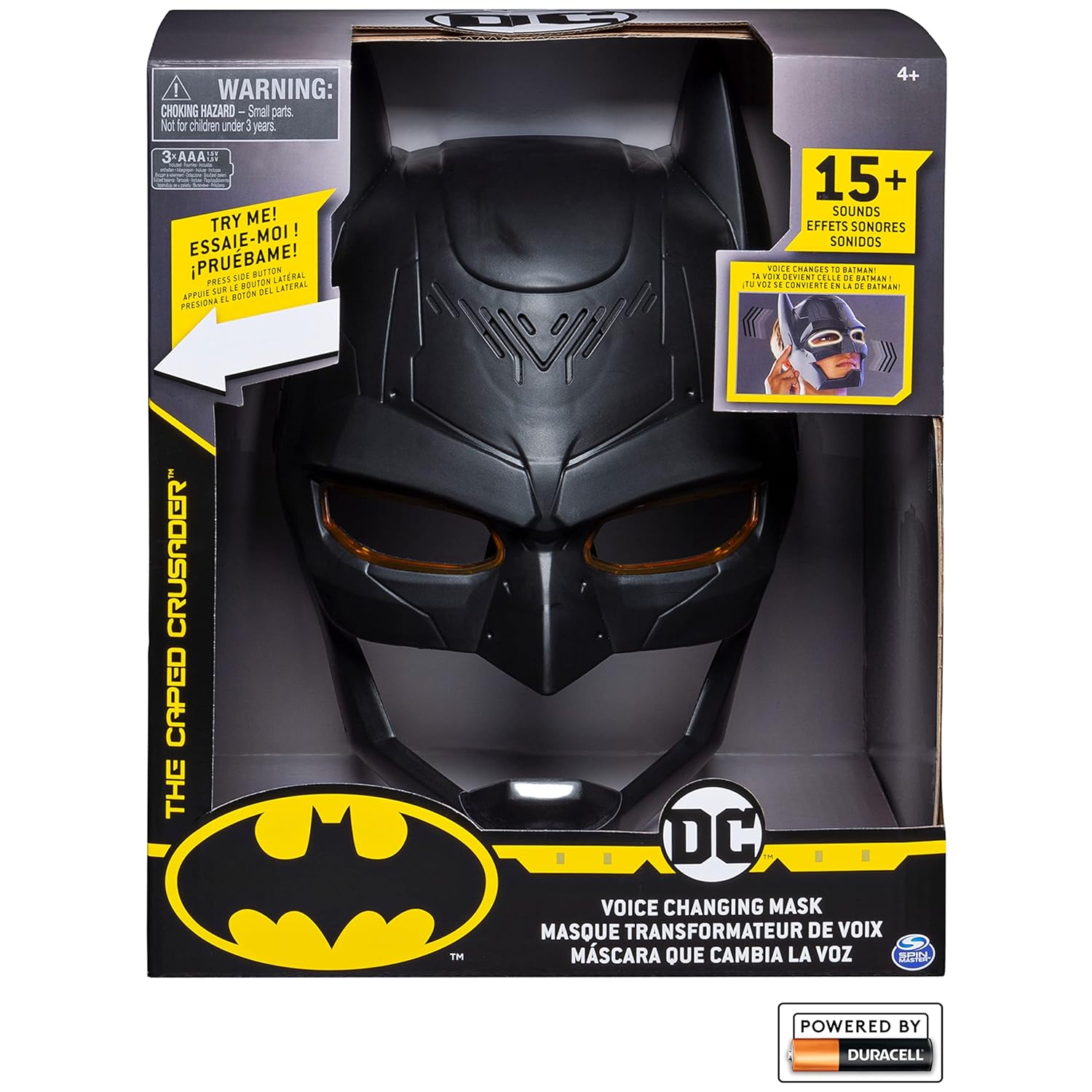 Buy BATMAN, Voice Changing Mask with Over 15 Sounds, for Kids Aged 4 ...