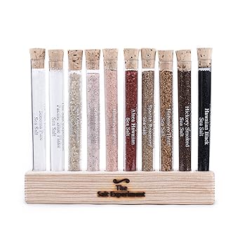 Amazon.com : Gourmet Salt Gift Set - 10 Delicious, Natural Finishing ...