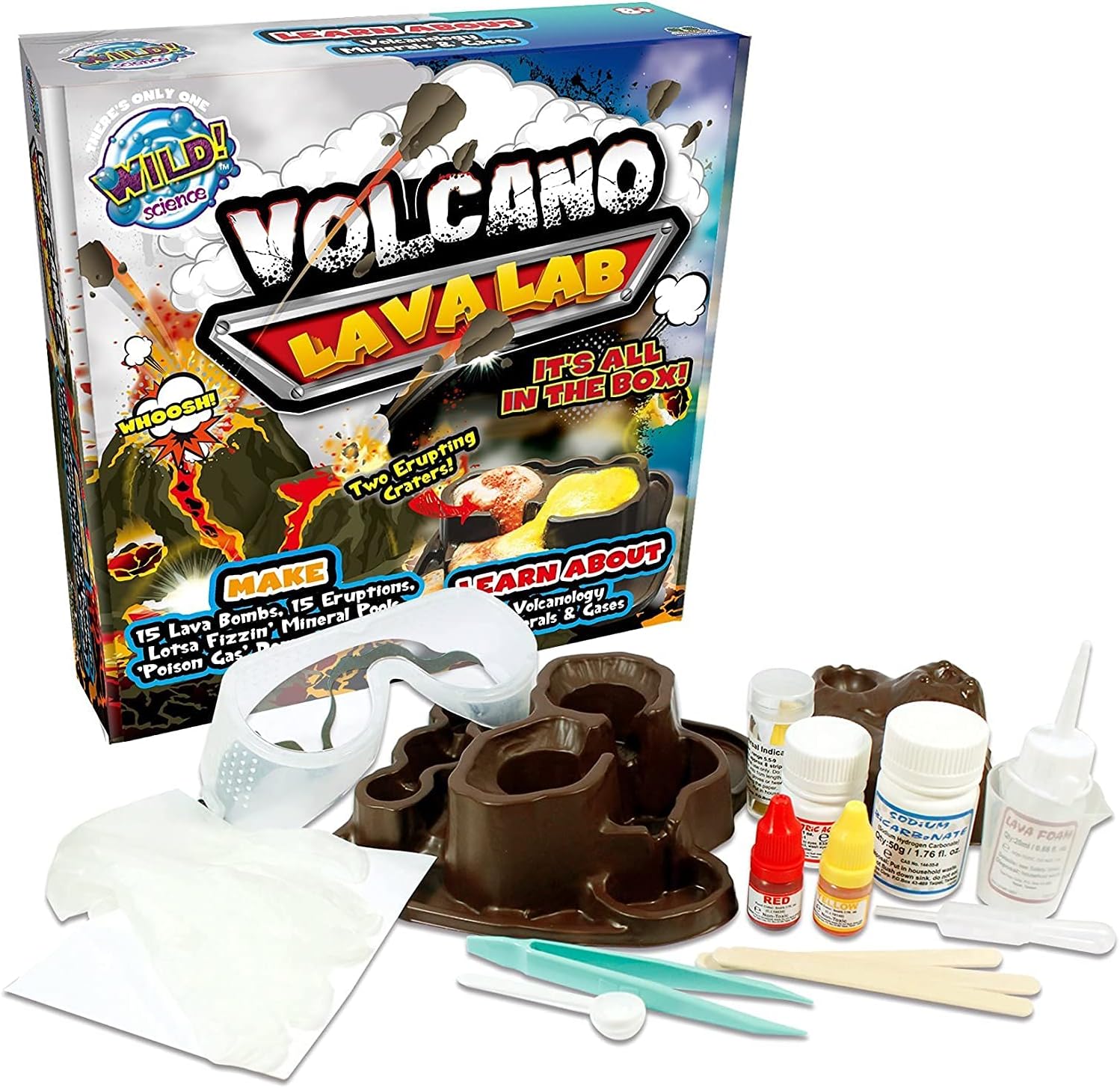 Tree Toys WS/65L Volcano Lava Lab Science Kit, Multicolour – TopToy