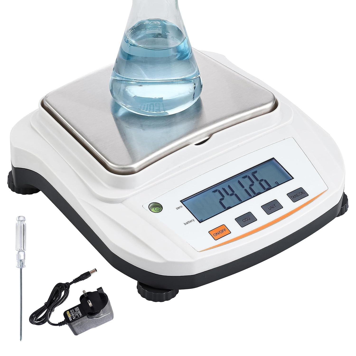 2000g x 0.01g Lab Scale Digital with RS232 Interface Analytical Balance High Precision ...