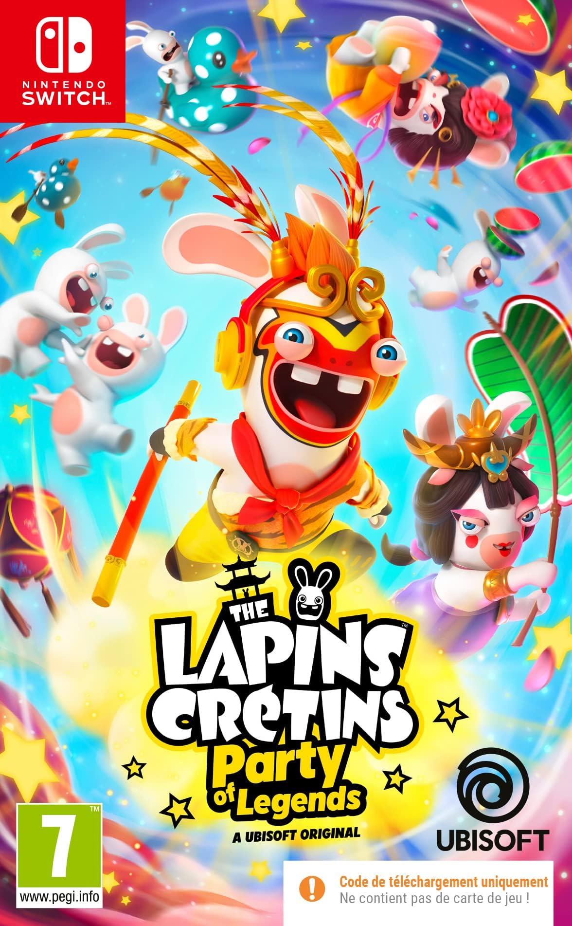 ubisoft Les Lapins CRETINS : Party of Legends Switch (Code DE ...