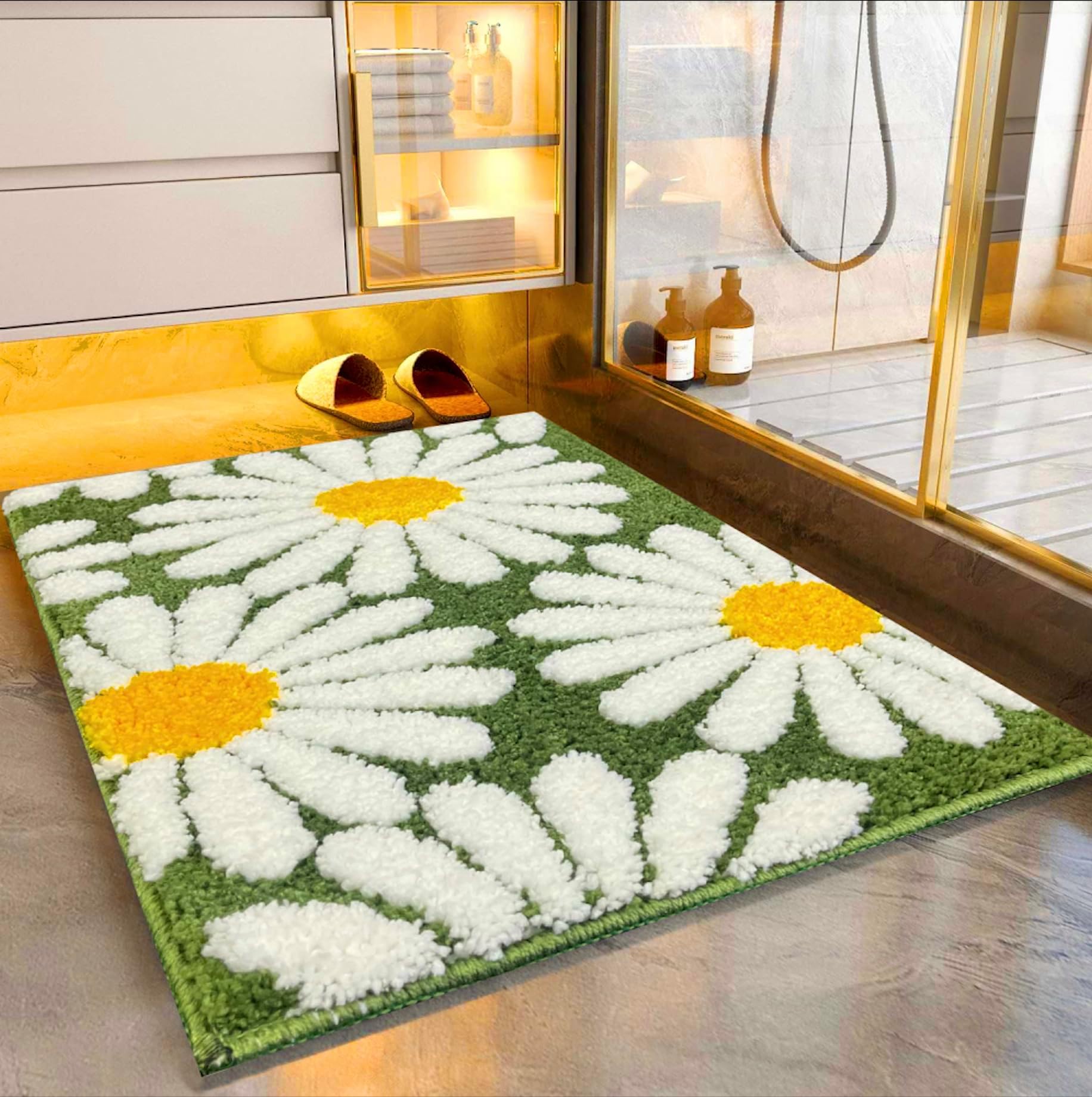 Buy AAZEEM Durable Door Mat for Home | Cotton Door mat for Bedroom ...