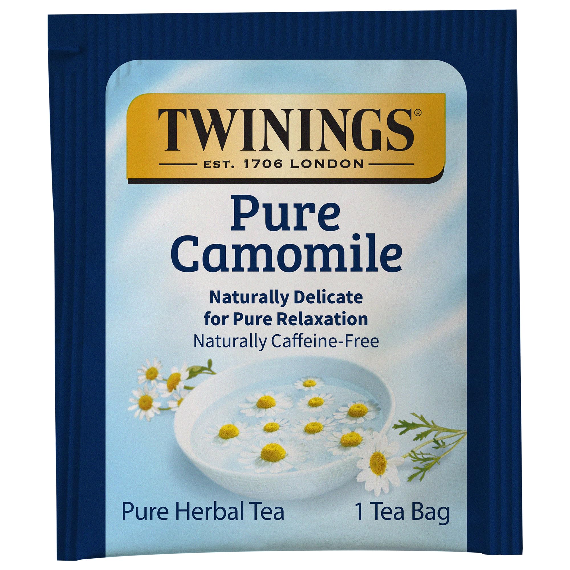 Snapklik.com : Twinings Pure Camomile Herbal Tea Individually Wrapped Bags