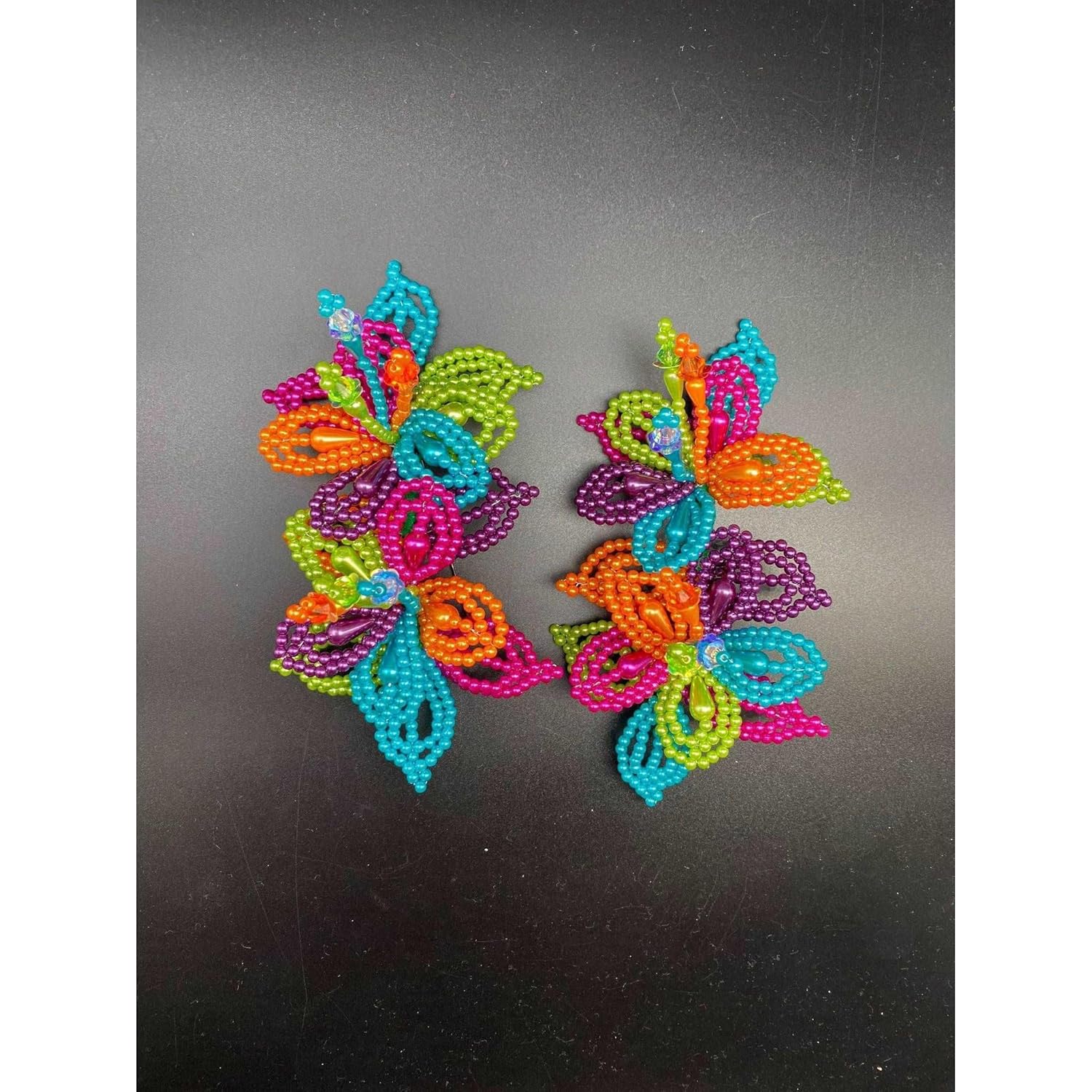 Par (2) de Tapamoños Tembleques Perlas Perlas Panamá Pollera Horquilla ...