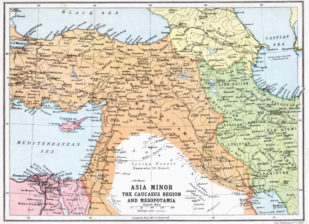 Where Is Asia Minor On A Map