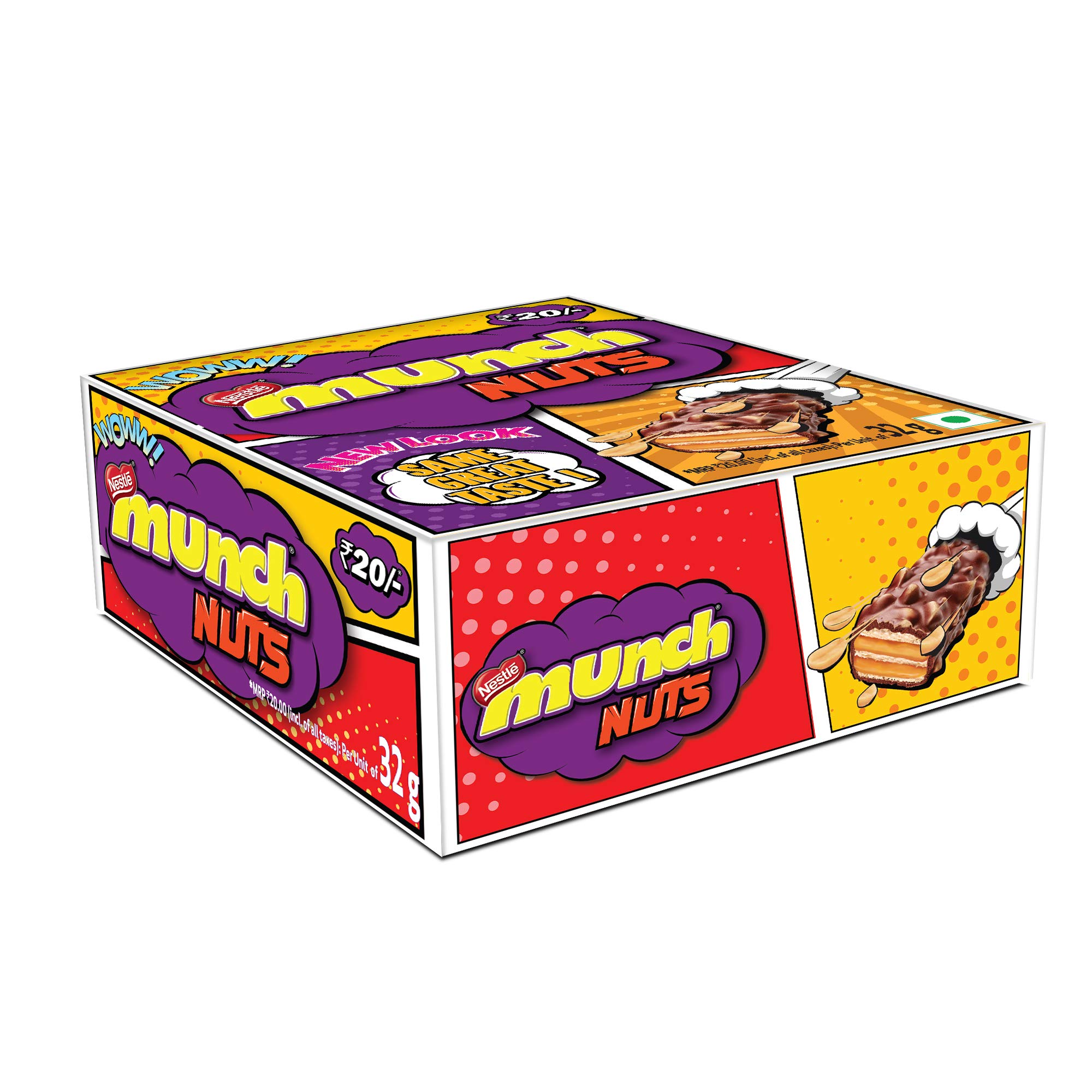 Nestle Munch Nuts 24 Units X 30g | Desertcart INDIA